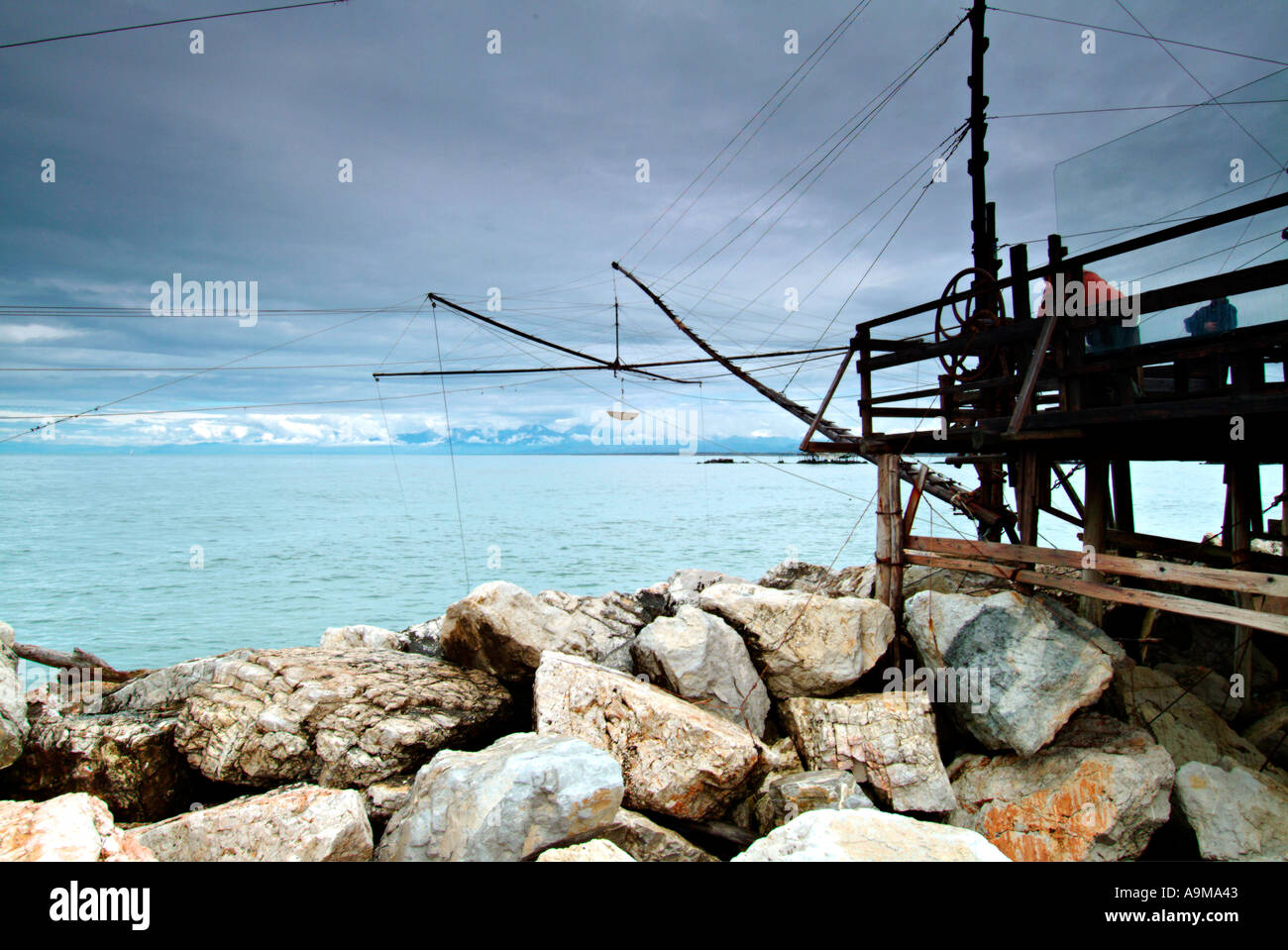 Mediterranean sea by the beach of Pisa Stock Photo - Alamy