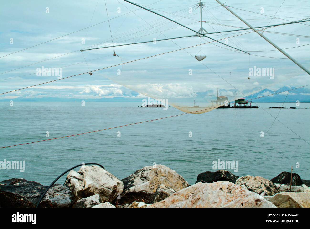 Mediterranean sea by the beach of Pisa Stock Photo - Alamy
