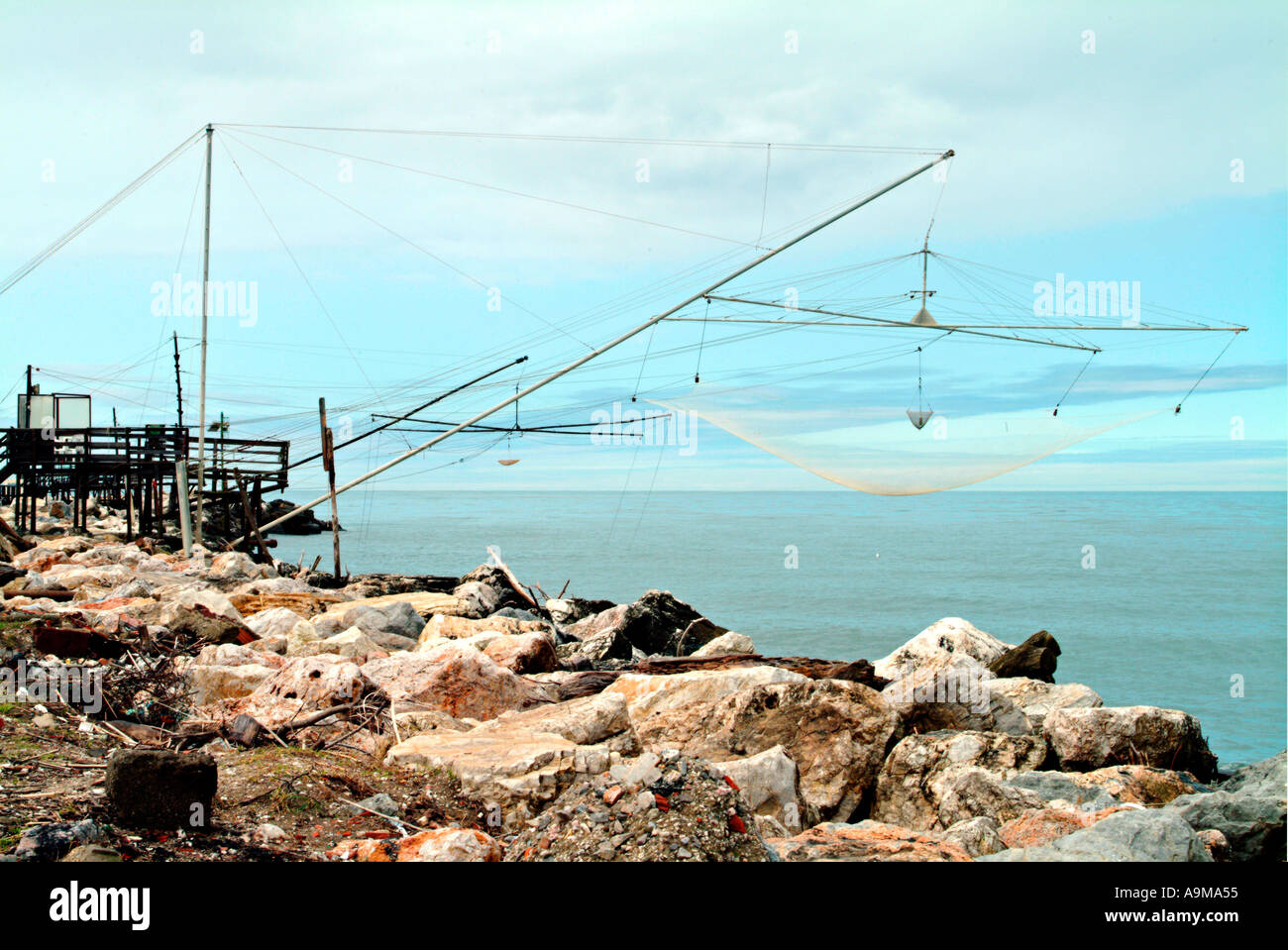 Mediterranean sea by the beach of Pisa Stock Photo - Alamy