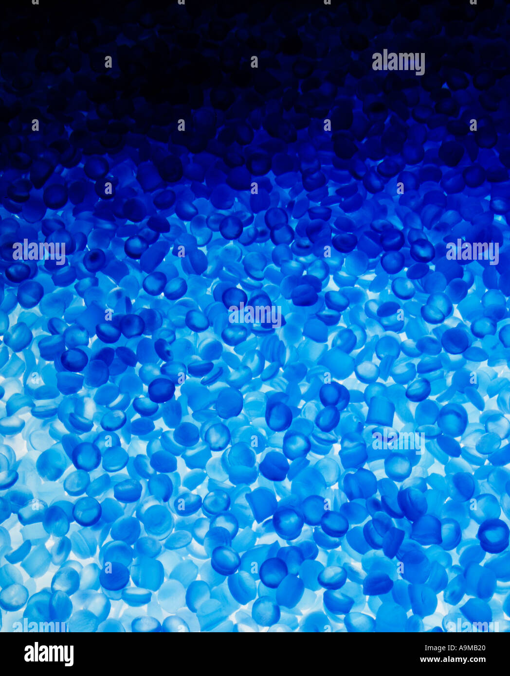 close up pvc grain blue plastic background transparent Stock Photo - Alamy