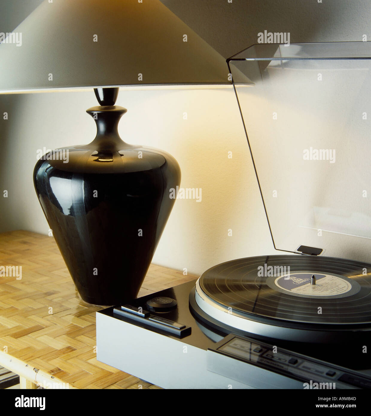 Long record player hi-res stock photography and images - Alamy