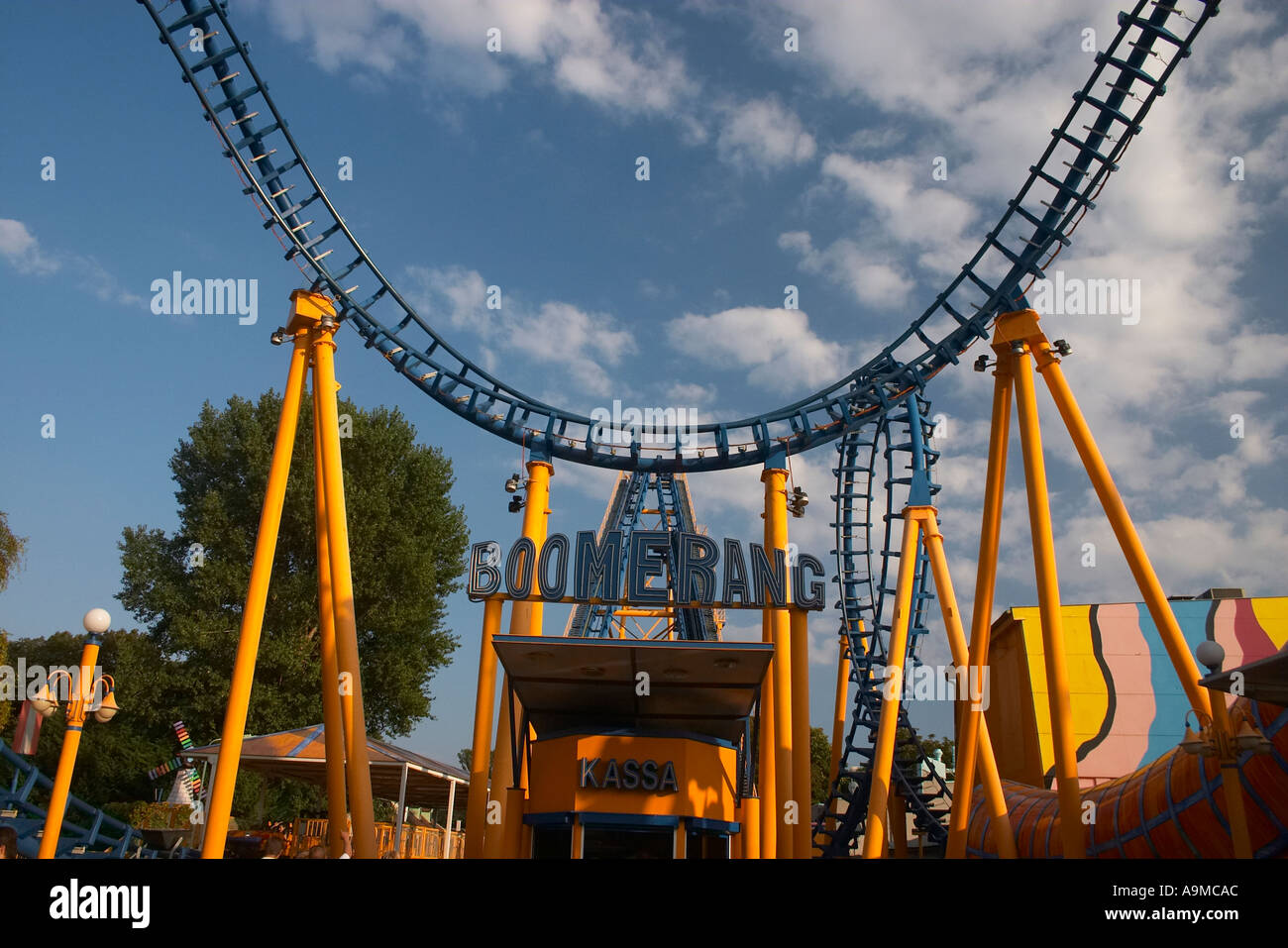 Boomerang Roller Coaster