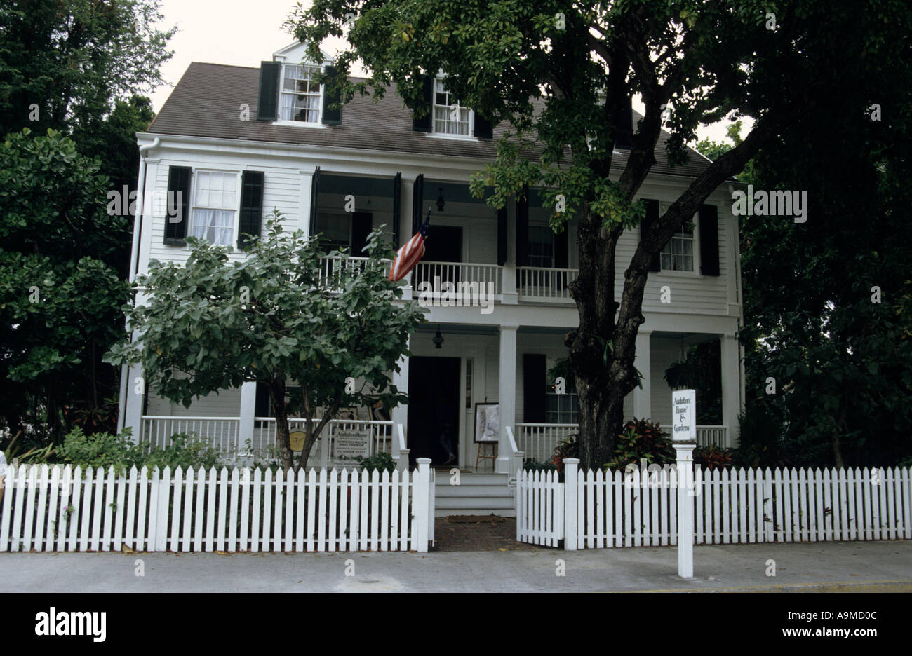The Audubon House in Key West, Florida, in the 1990s Stock Photo - Alamy