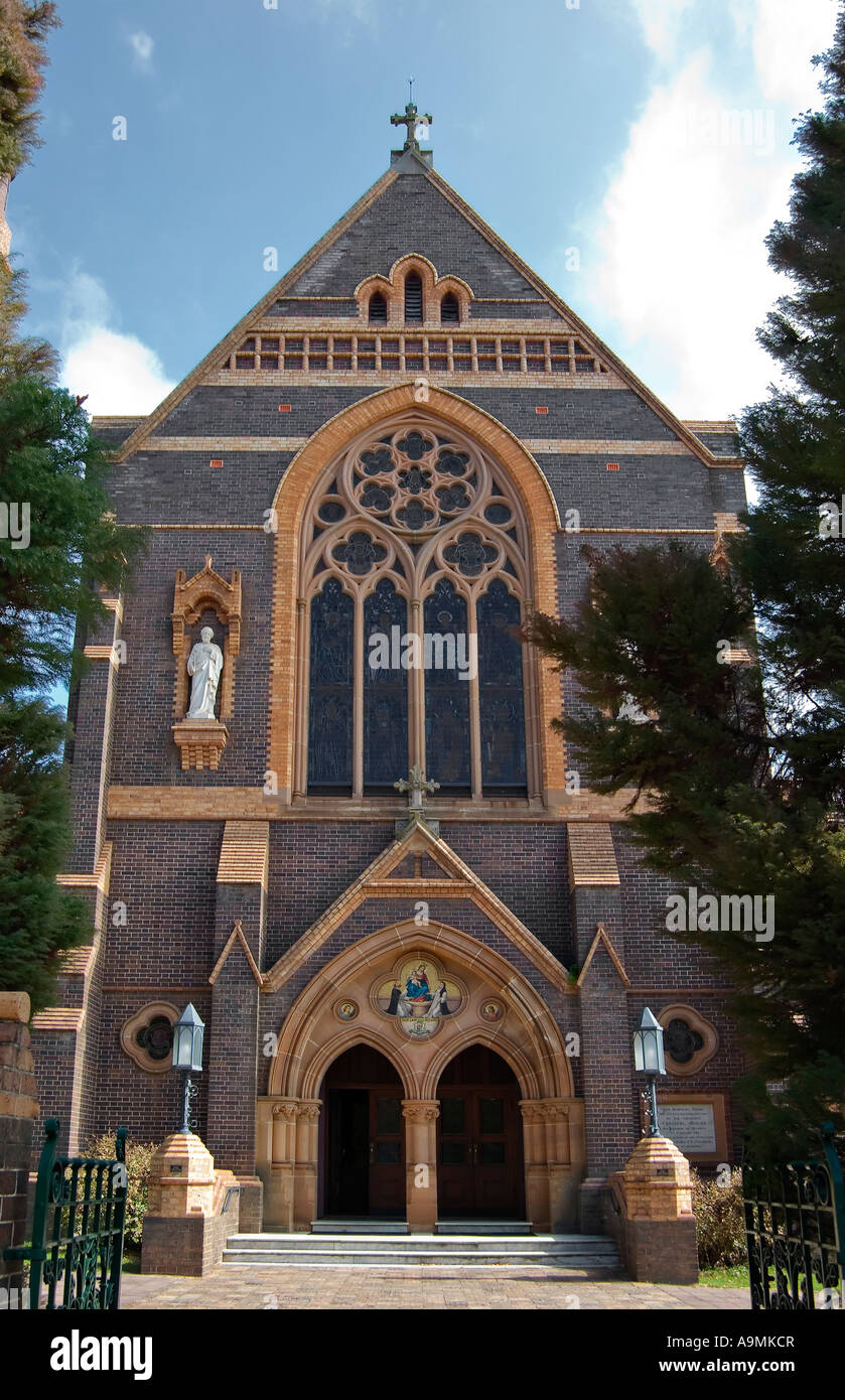 the cathedral stands tall and magnificent before a blue sky Stock Photo ...
