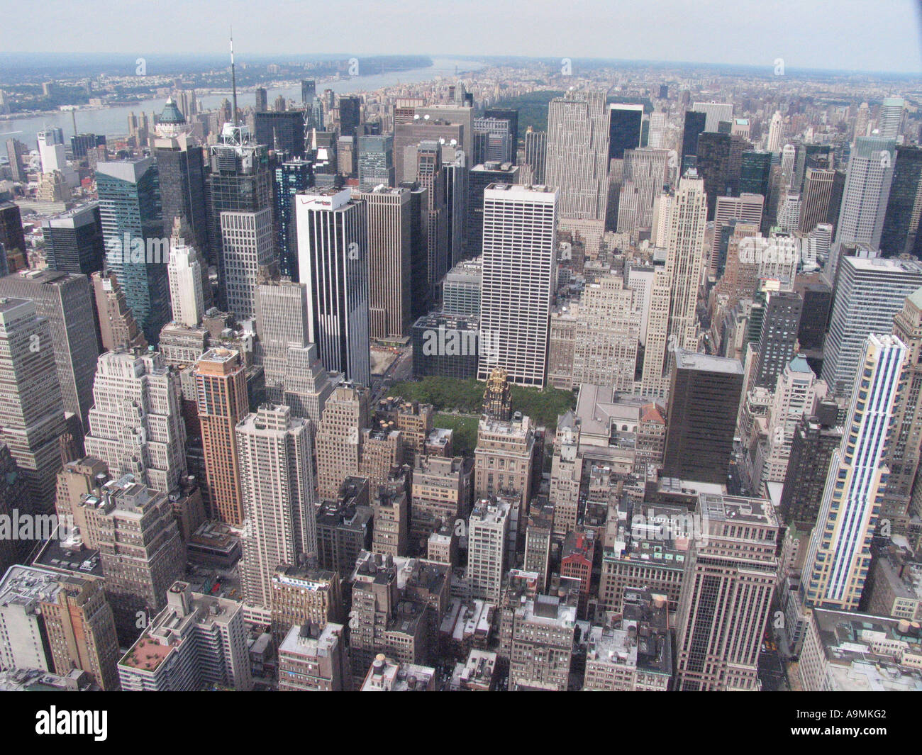 View from Empire State Building New York USA Stock Photo - Alamy