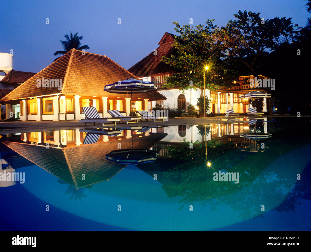 SWIMMING POOL IN BOLGHATTY PALACE ERNAKULAM KERALA Stock Photo - Alamy