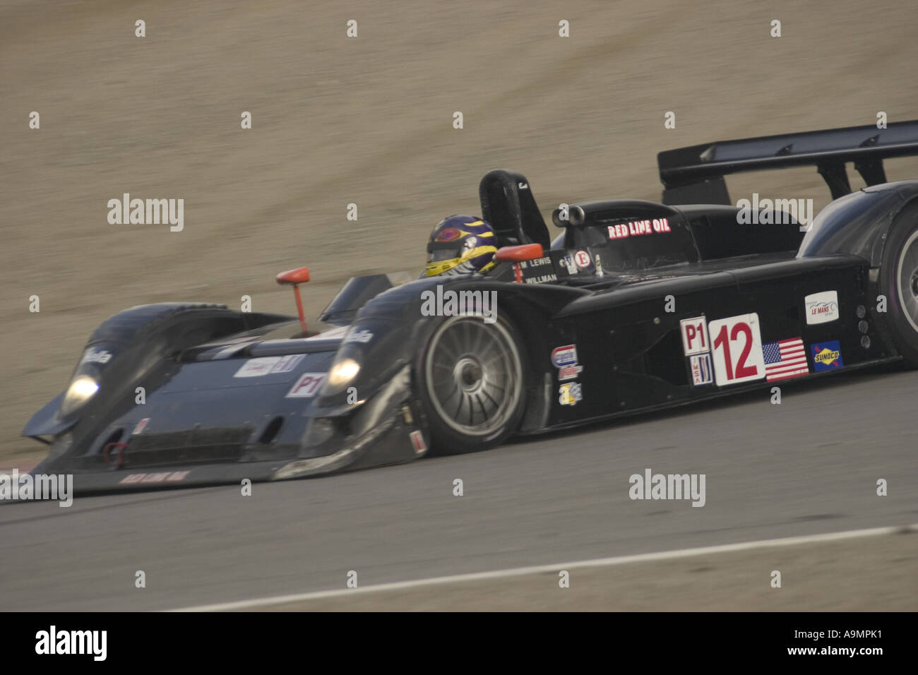 Race Car Laguna Seca American La Mans Stock Photo - Alamy