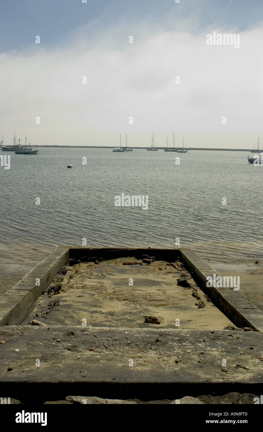 Old Coastal Boat Ramp Stock Photo - Alamy