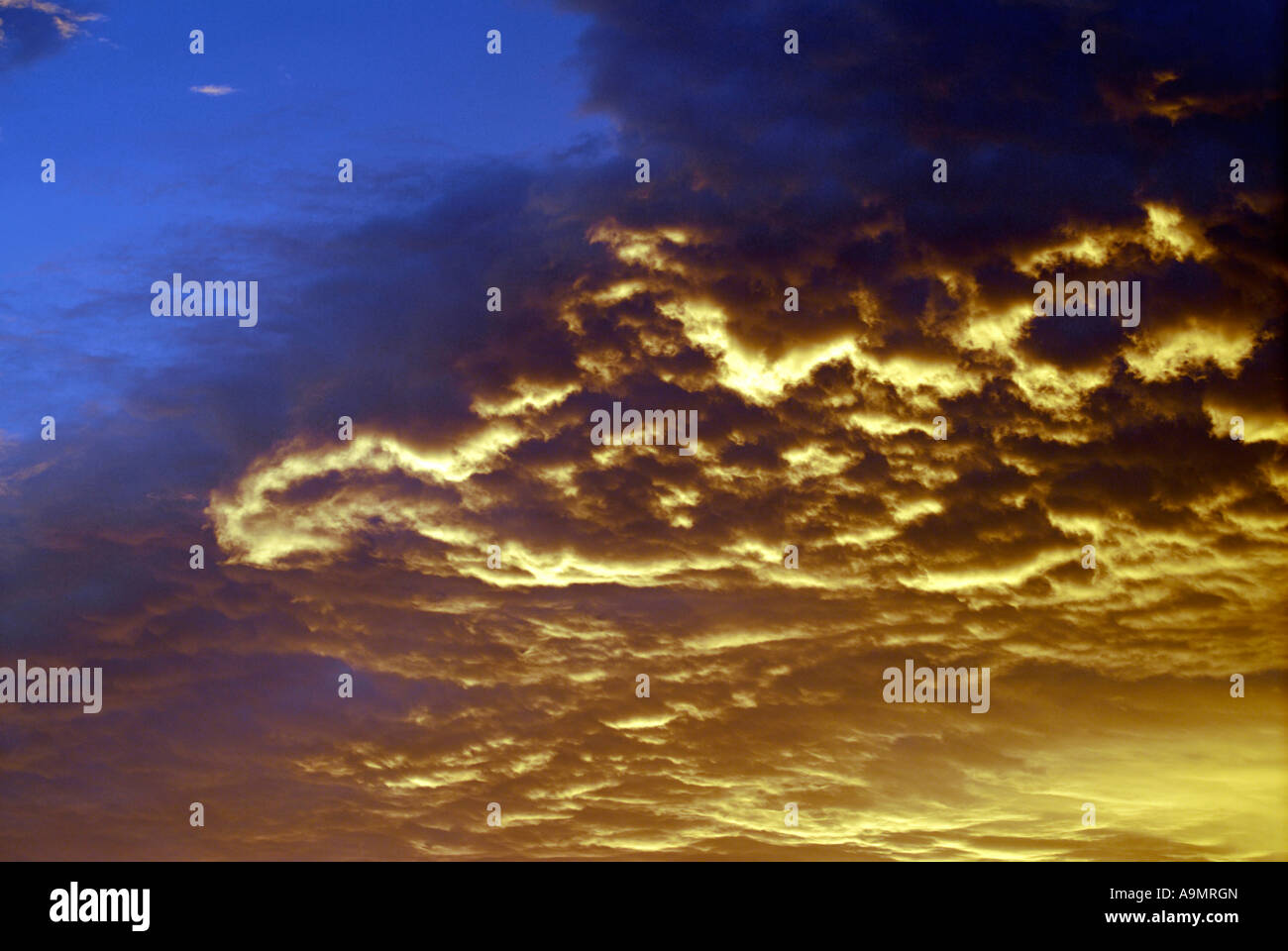 COLOURFUL CLOUDS AT DUSK KERALA Stock Photo - Alamy