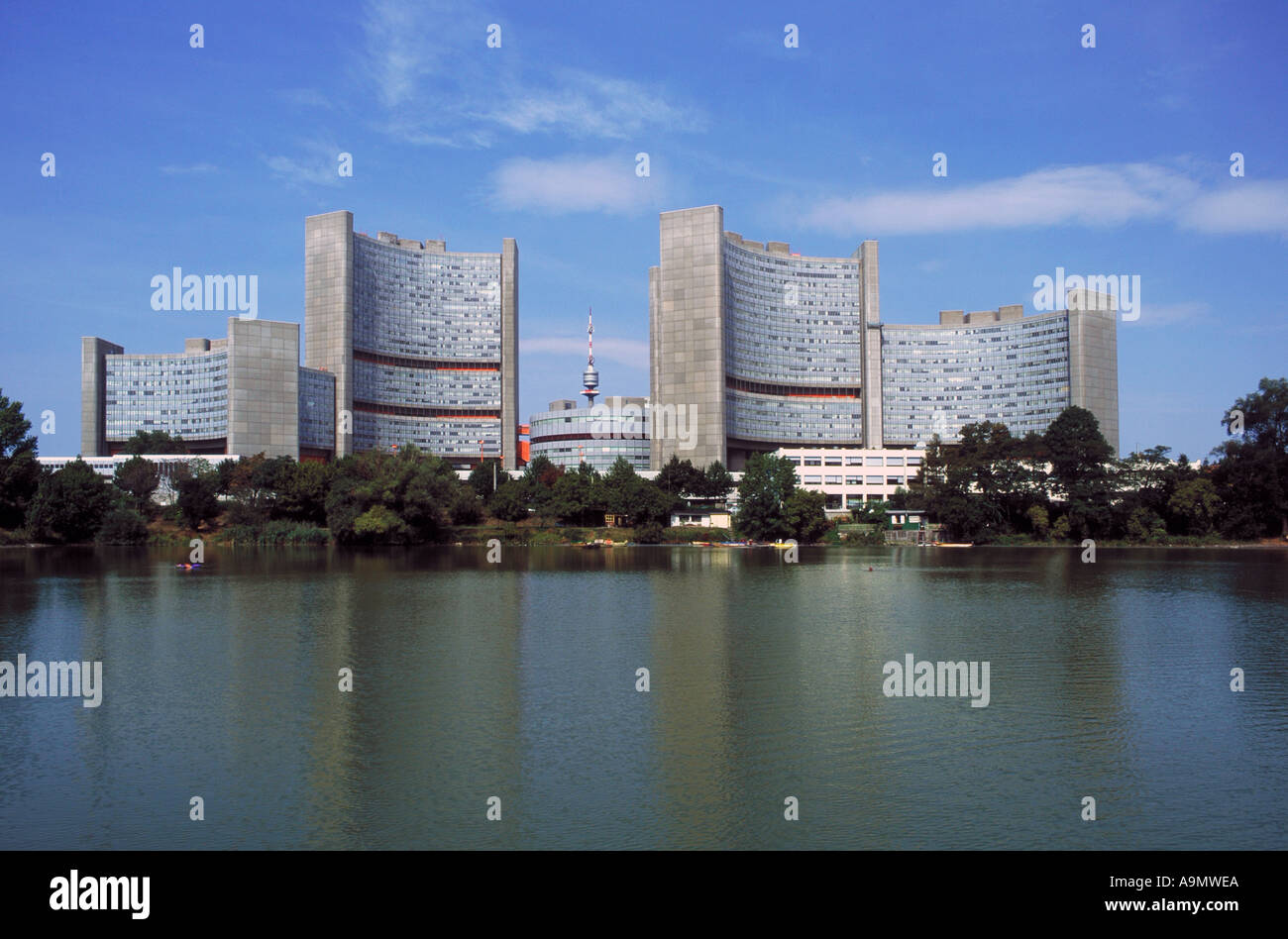 United nations headquarters building vienna hi-res stock photography ...