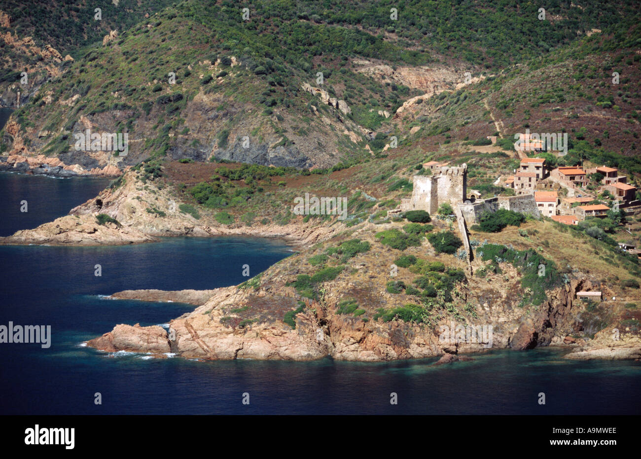 Girolata corsica hi-res stock photography and images - Alamy