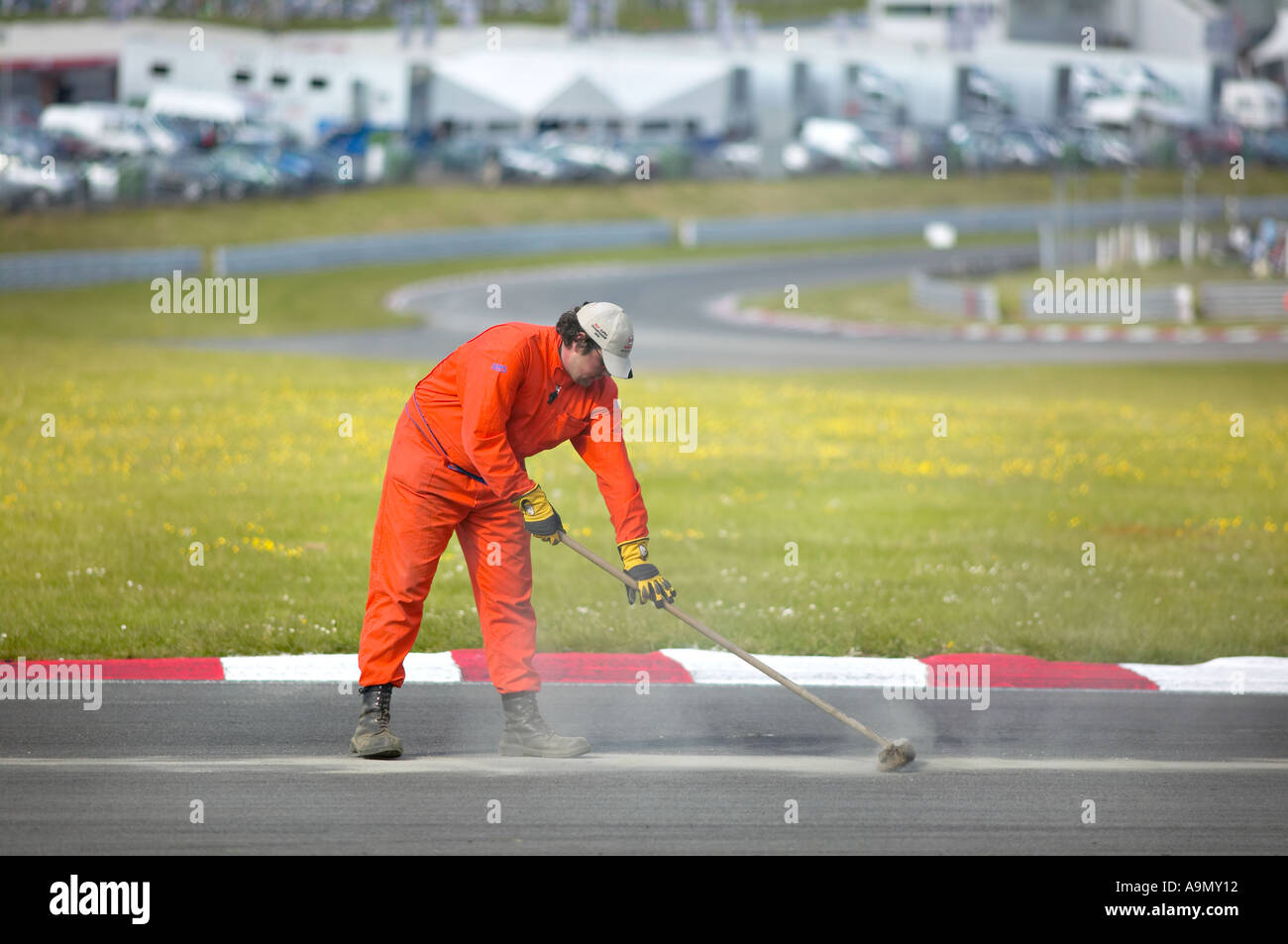 Safety marshal hi-res stock photography and images - Alamy