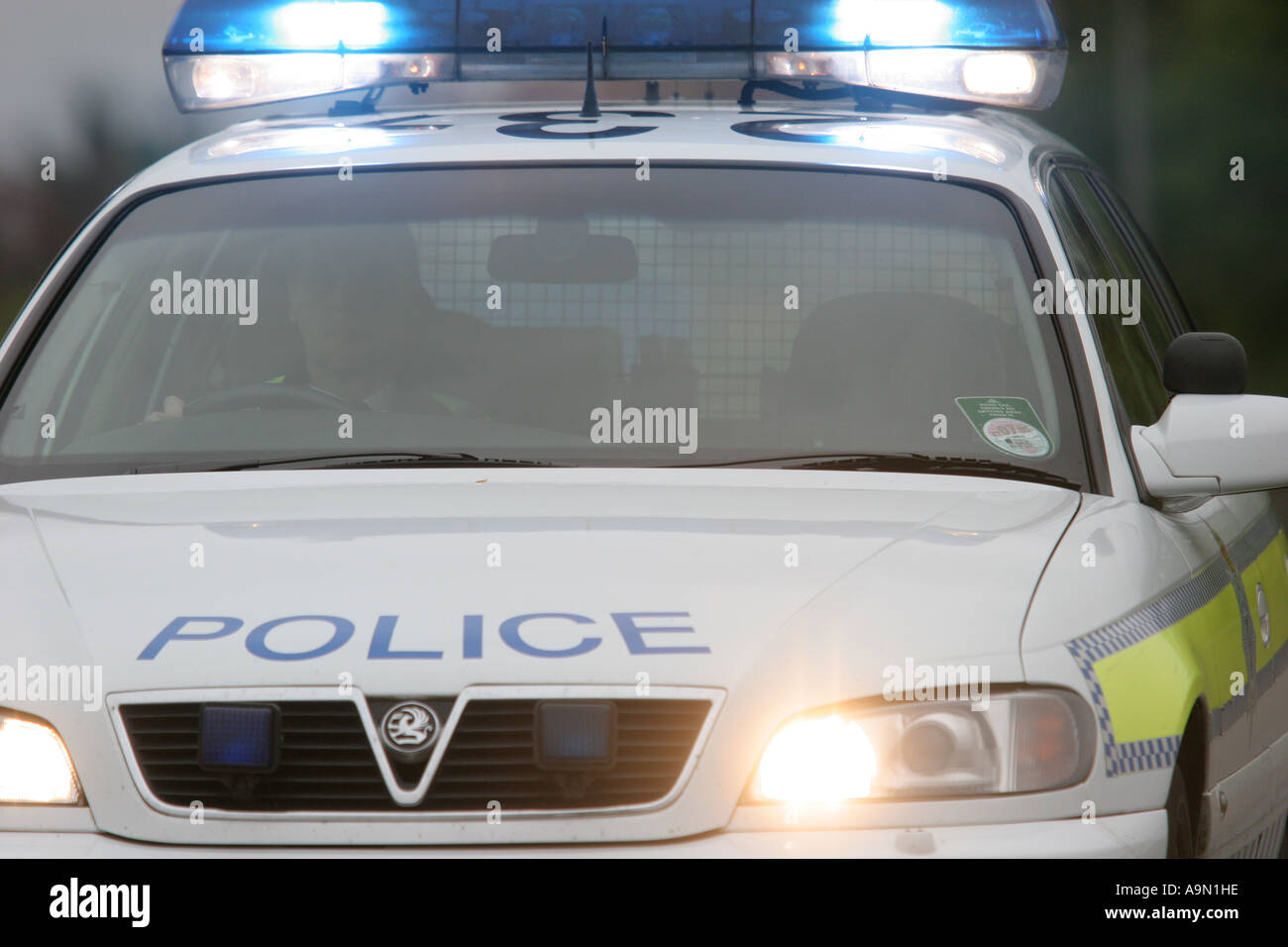 UK Police car Stock Photo - Alamy