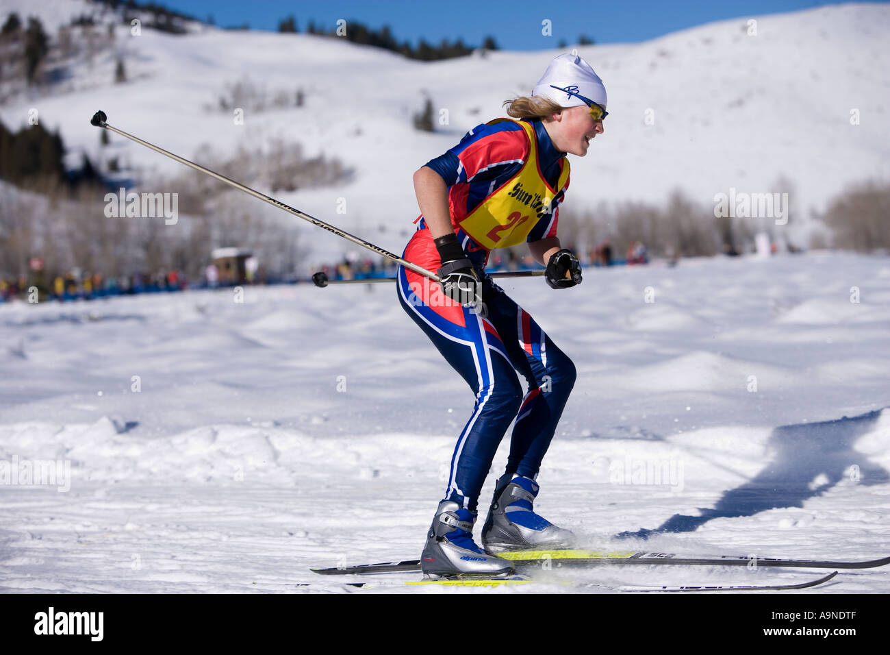 Youth ski racing hi-res stock photography and images - Alamy