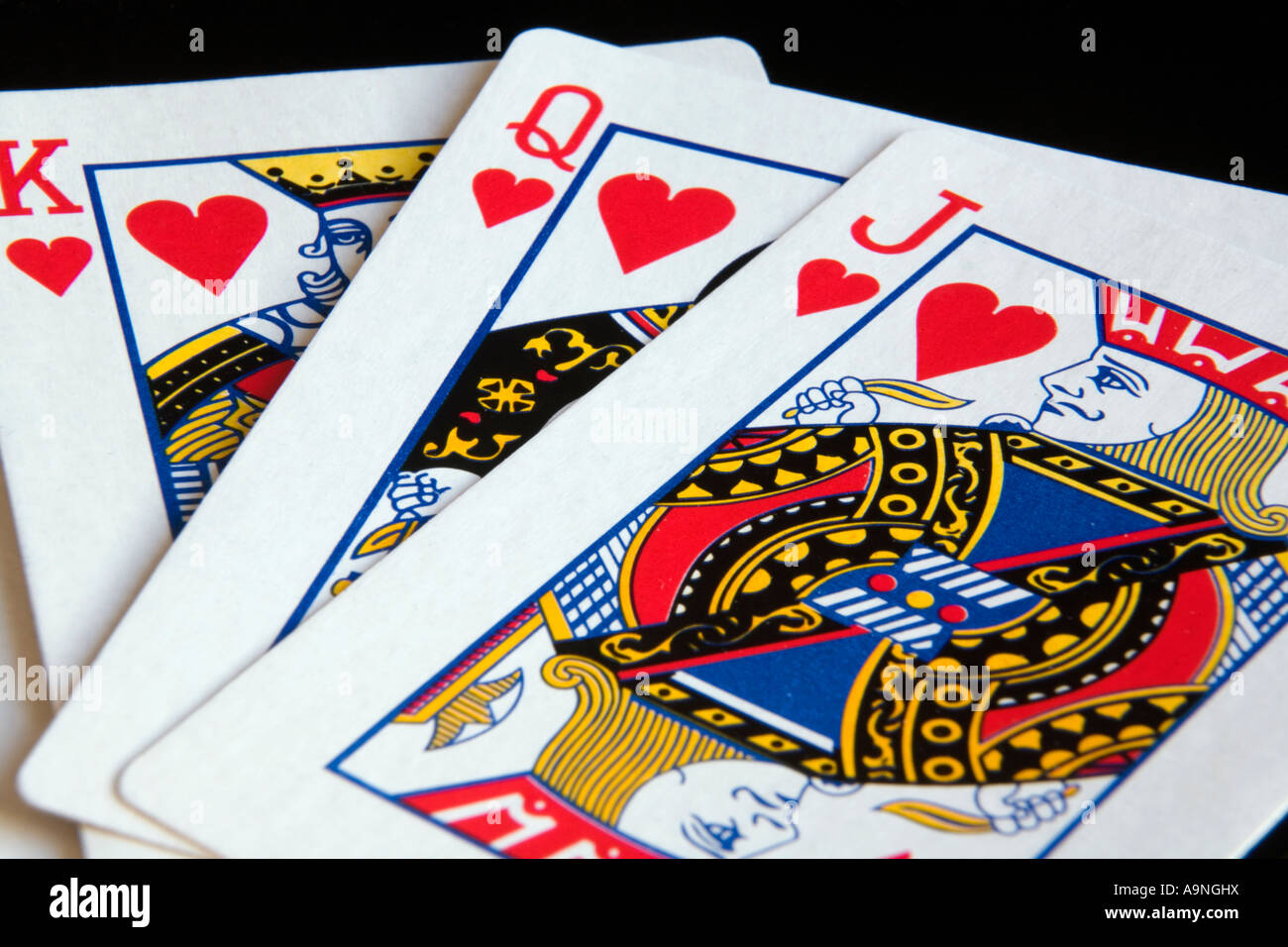Hand of playing cards Stock Photo - Alamy