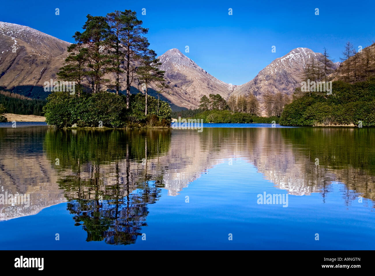 Lochan Urr Glen Etive Stock Photo - Alamy