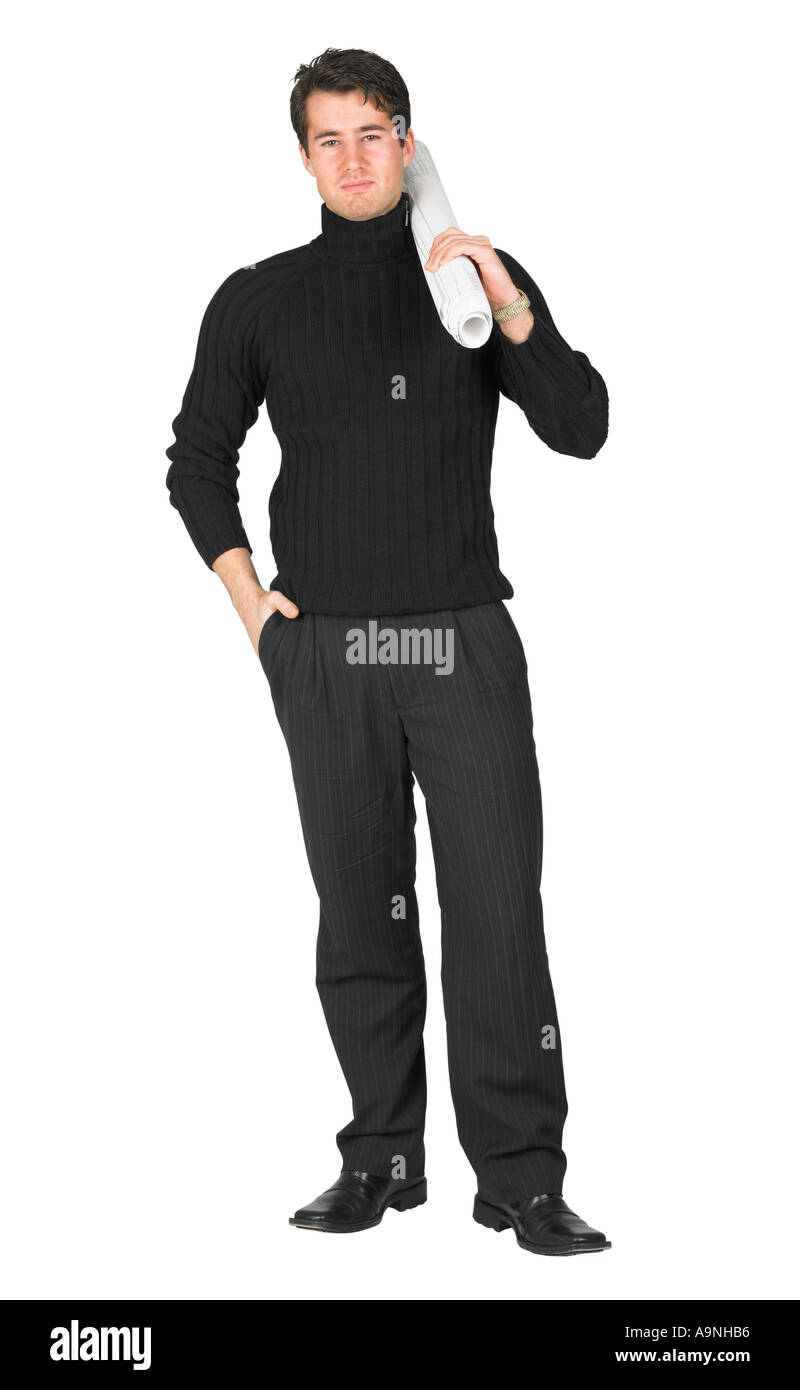 Office blueprints Cut Out Stock Images & Pictures - Alamy