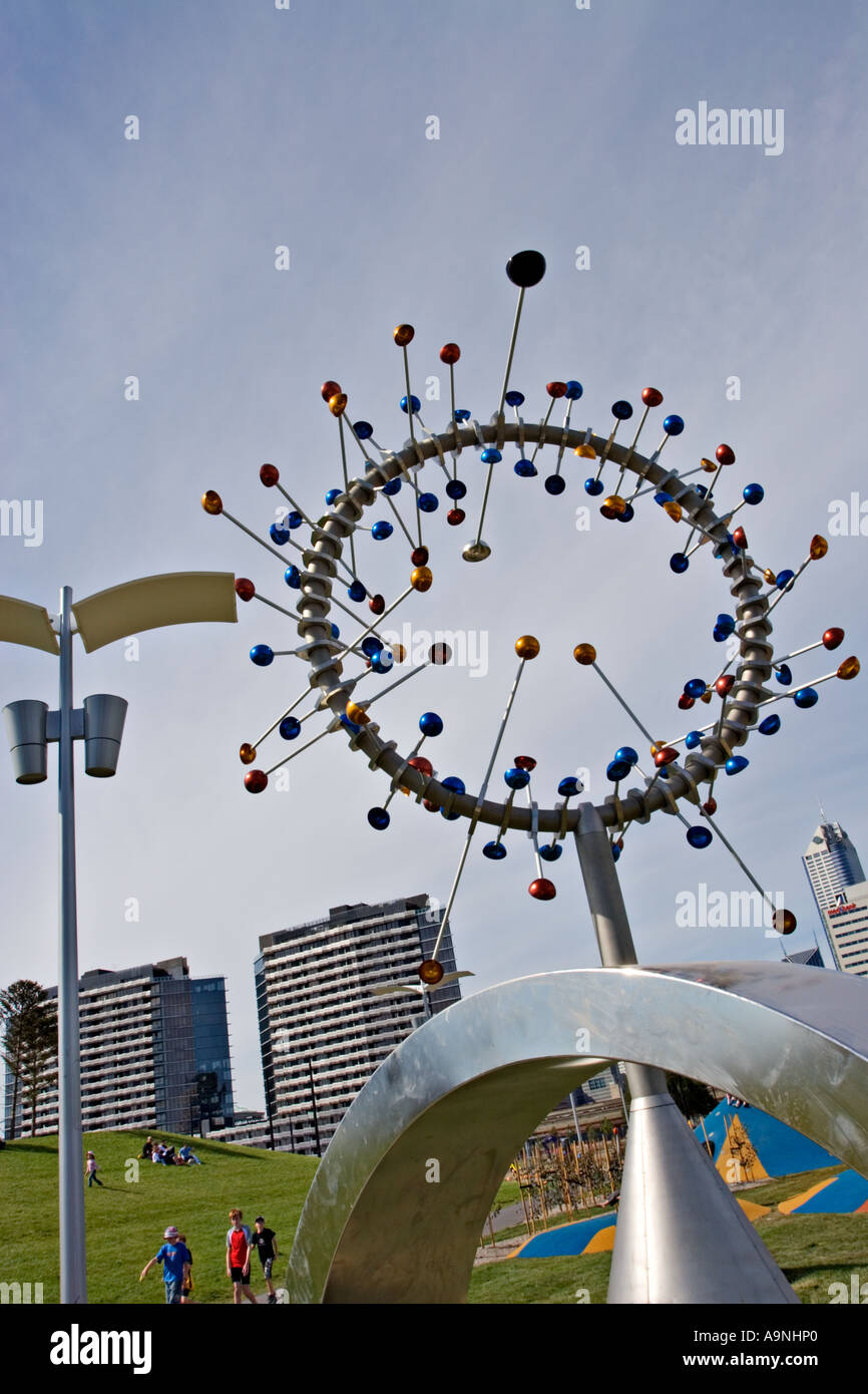 Melbourne Docklands / Docklands Park situated in the newly developed ...