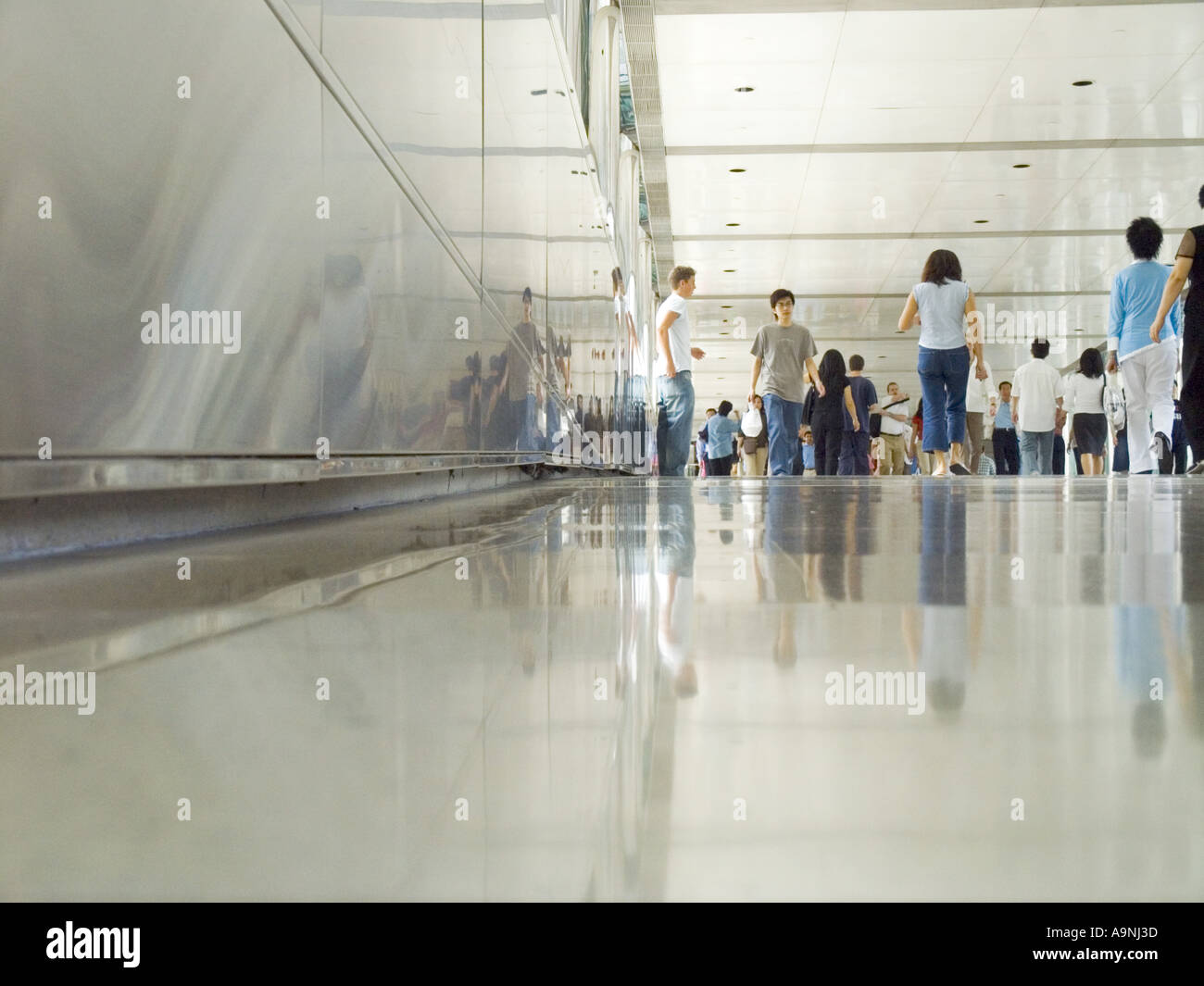 Pedestrian bridge between Pacific Place and Admiralty Hong Kong China ...