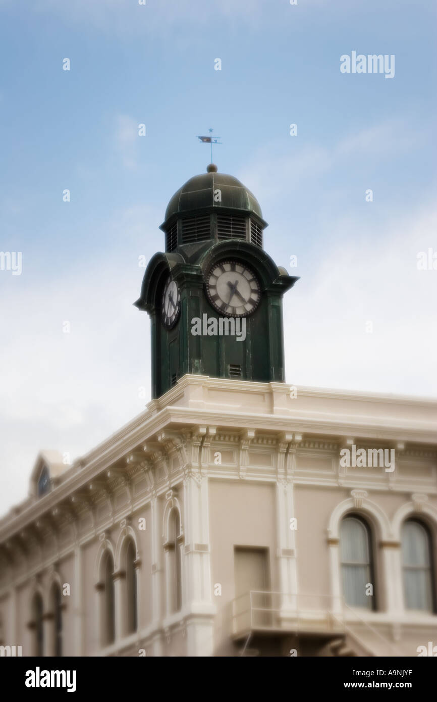The Town Clock on the Petaluma Masonic Lodge building Petaluma Sonoma ...