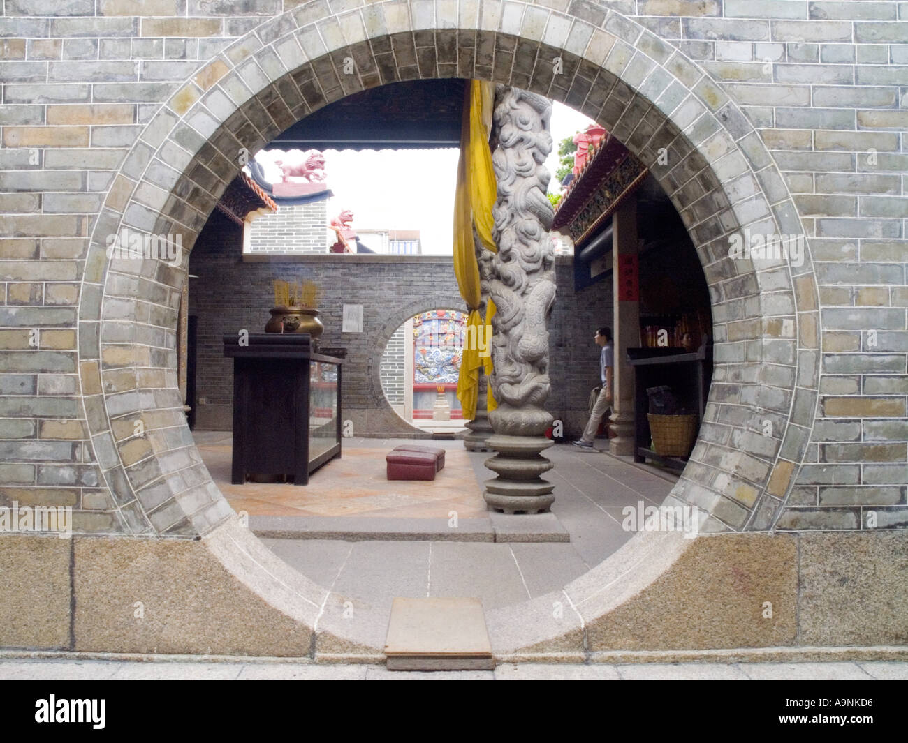 Pak Tai temple paktai Cheung chau island hong kong china Stock Photo ...