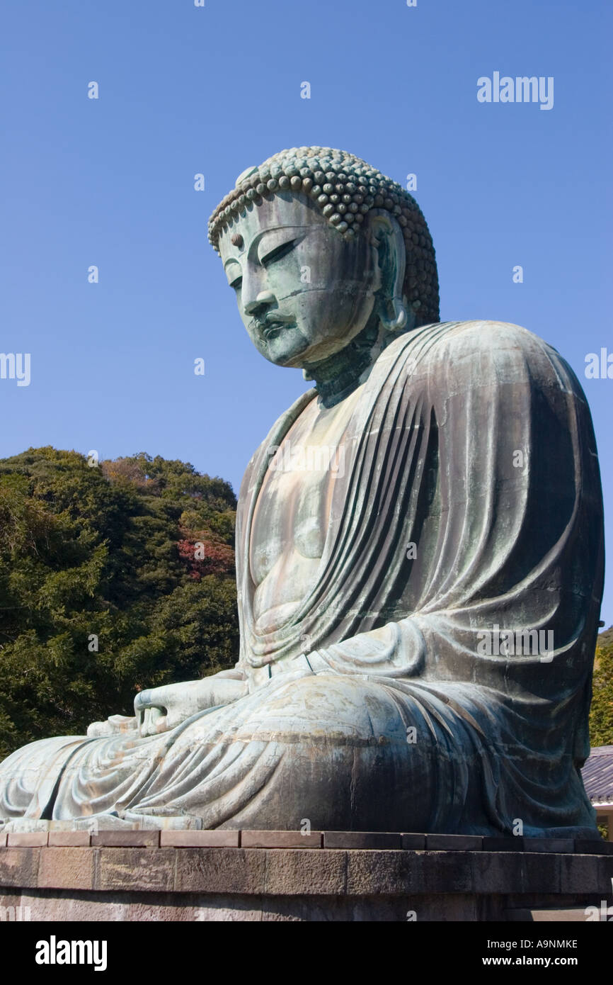 Great Buddha Daibutsu Kamakura Kanagawa Prefecture Japan Stock Photo ...