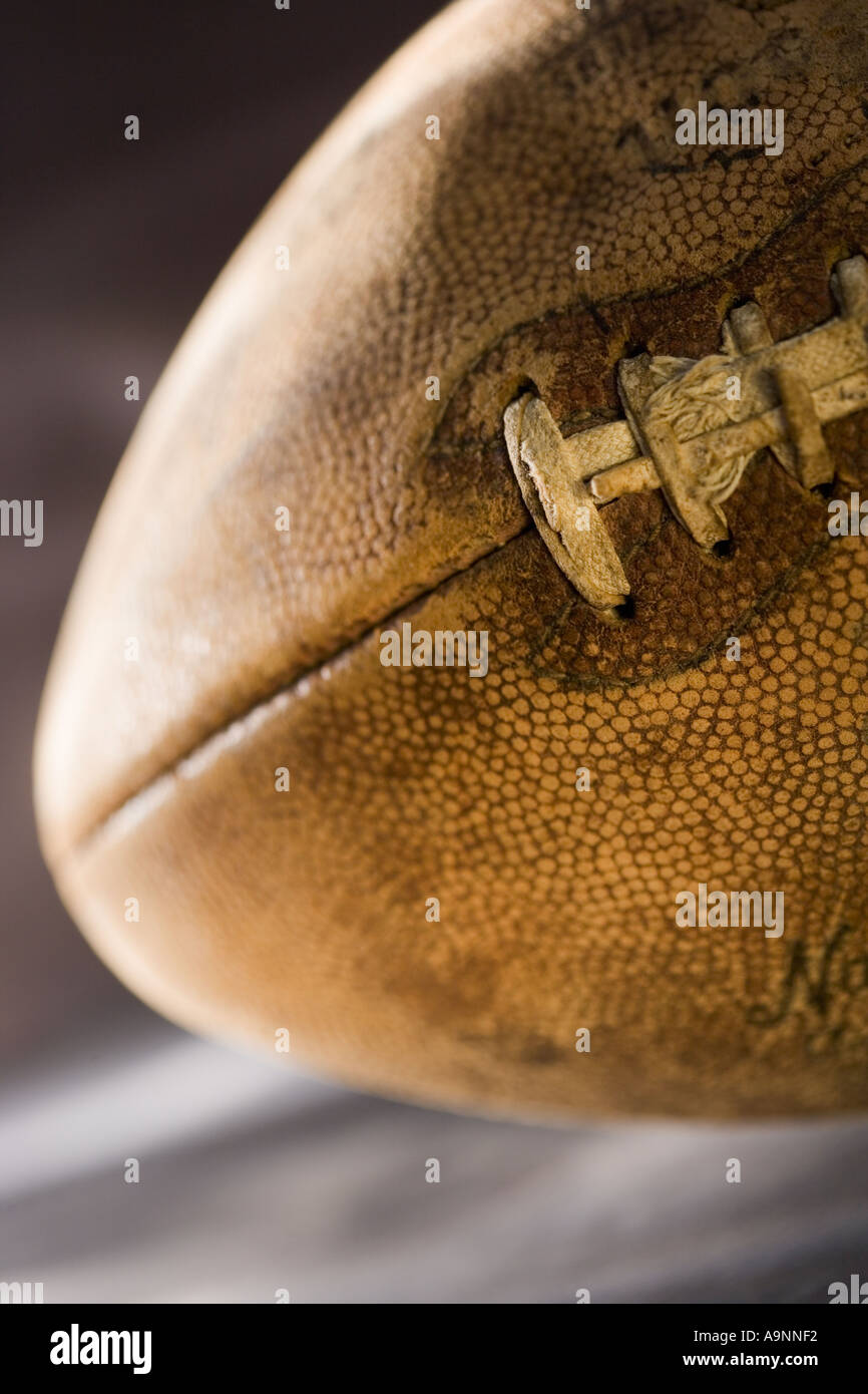 Still life of a football Stock Photo - Alamy