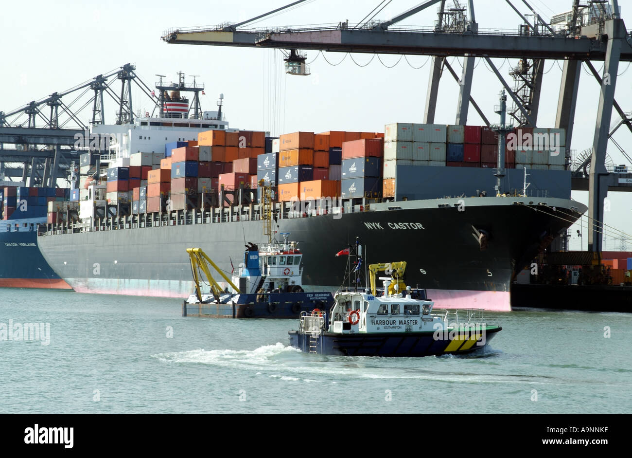 Southampton container terminal hi-res stock photography and images - Alamy