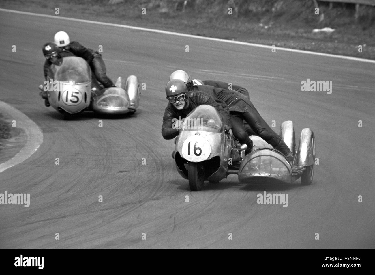 Sidecar Racing at Oulton Park Stock Photo - Alamy