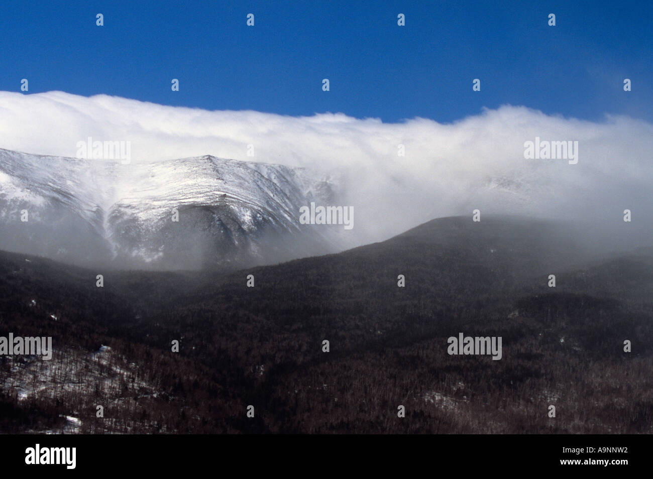 White Mountain National Forest of New Hampshire USA Pinkham Notch hike backpack Stock Photo - Alamy
