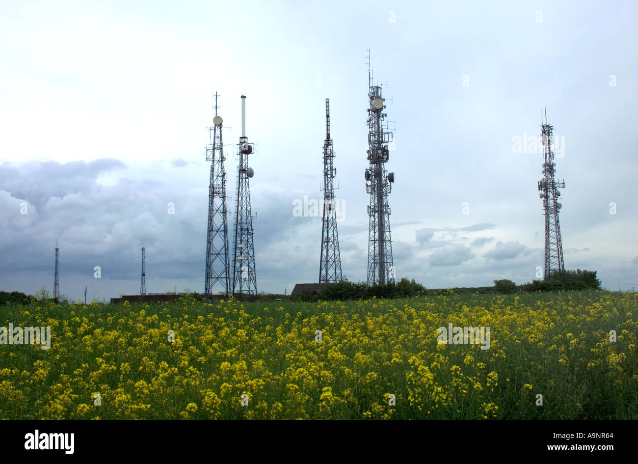 Mobile phone masts Stock Photo - Alamy