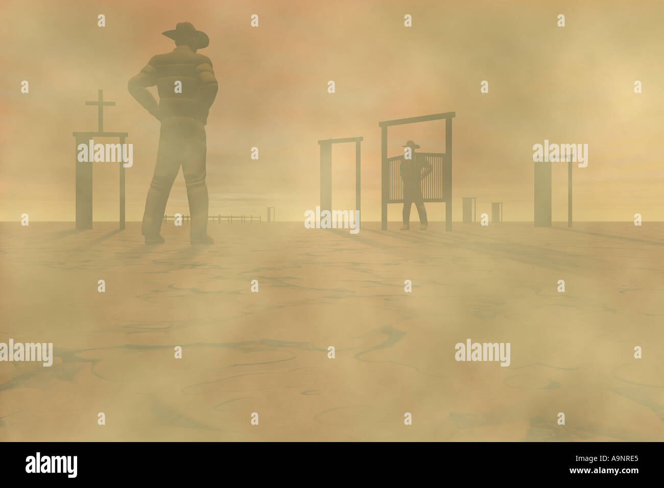 American frontier town hi-res stock photography and images - Alamy