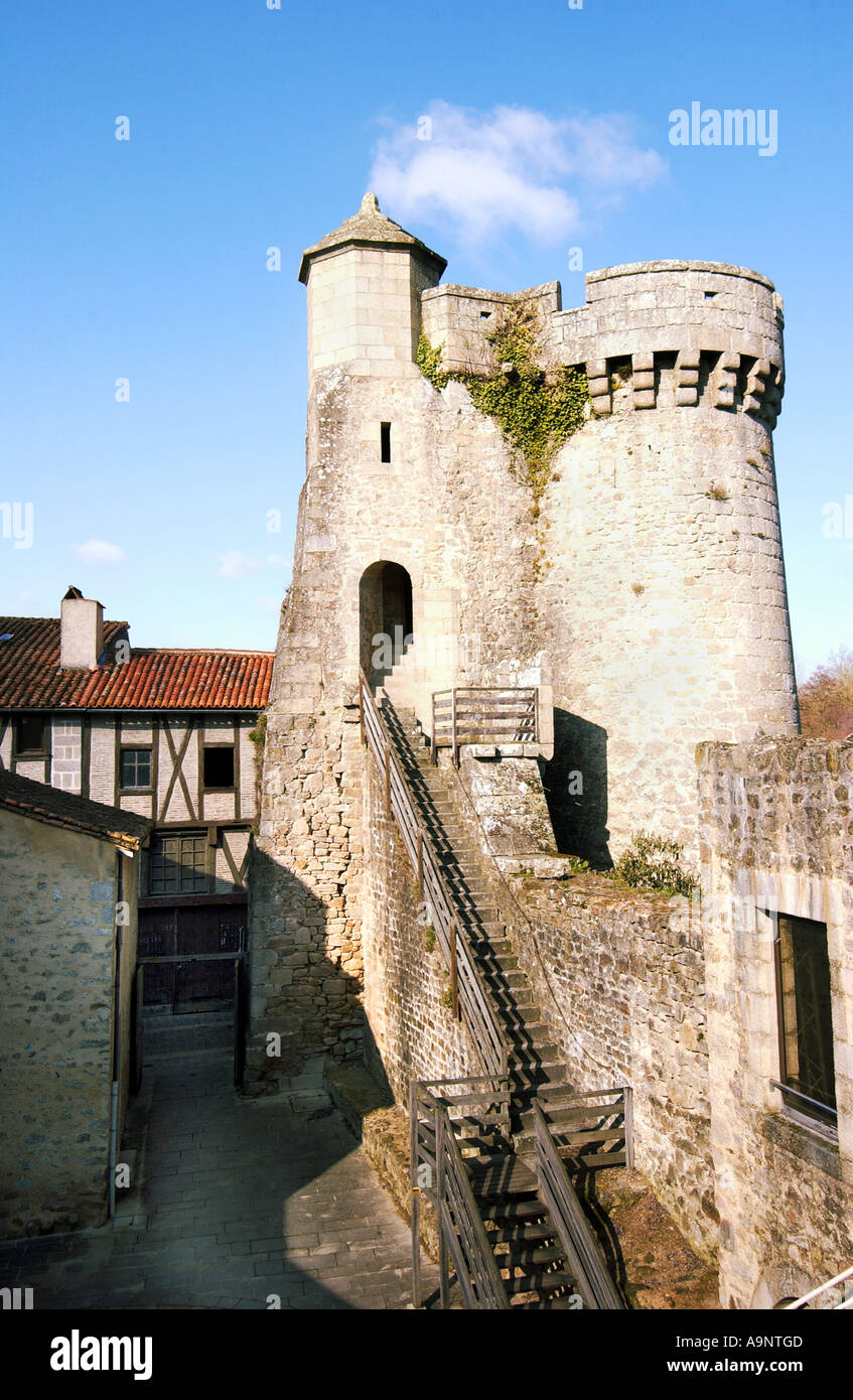 St. Jacques gate in Parthenay, France Stock Photo - Alamy