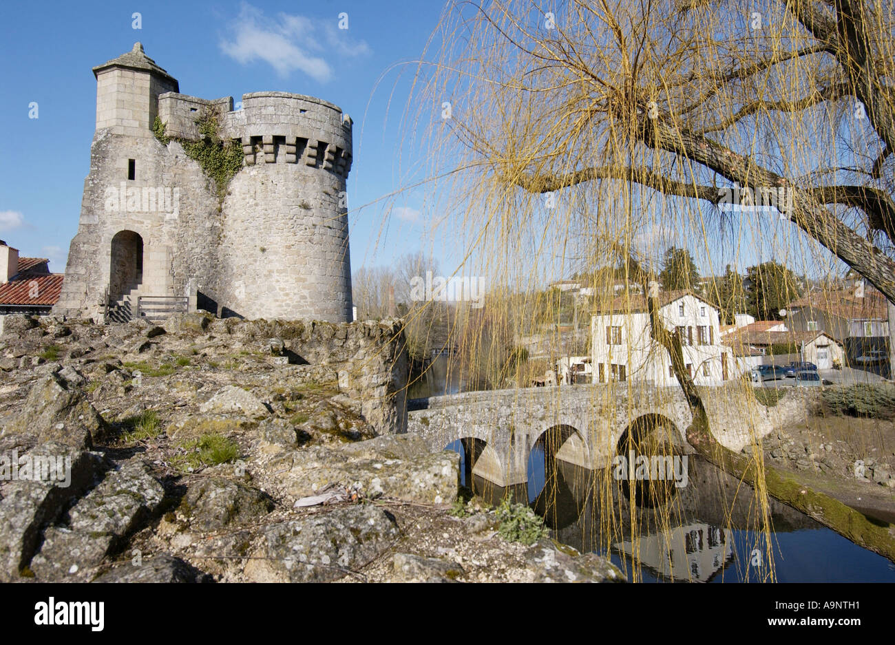 St. Jacques gate in Parthenay, France Stock Photo: 7091984 - Alamy