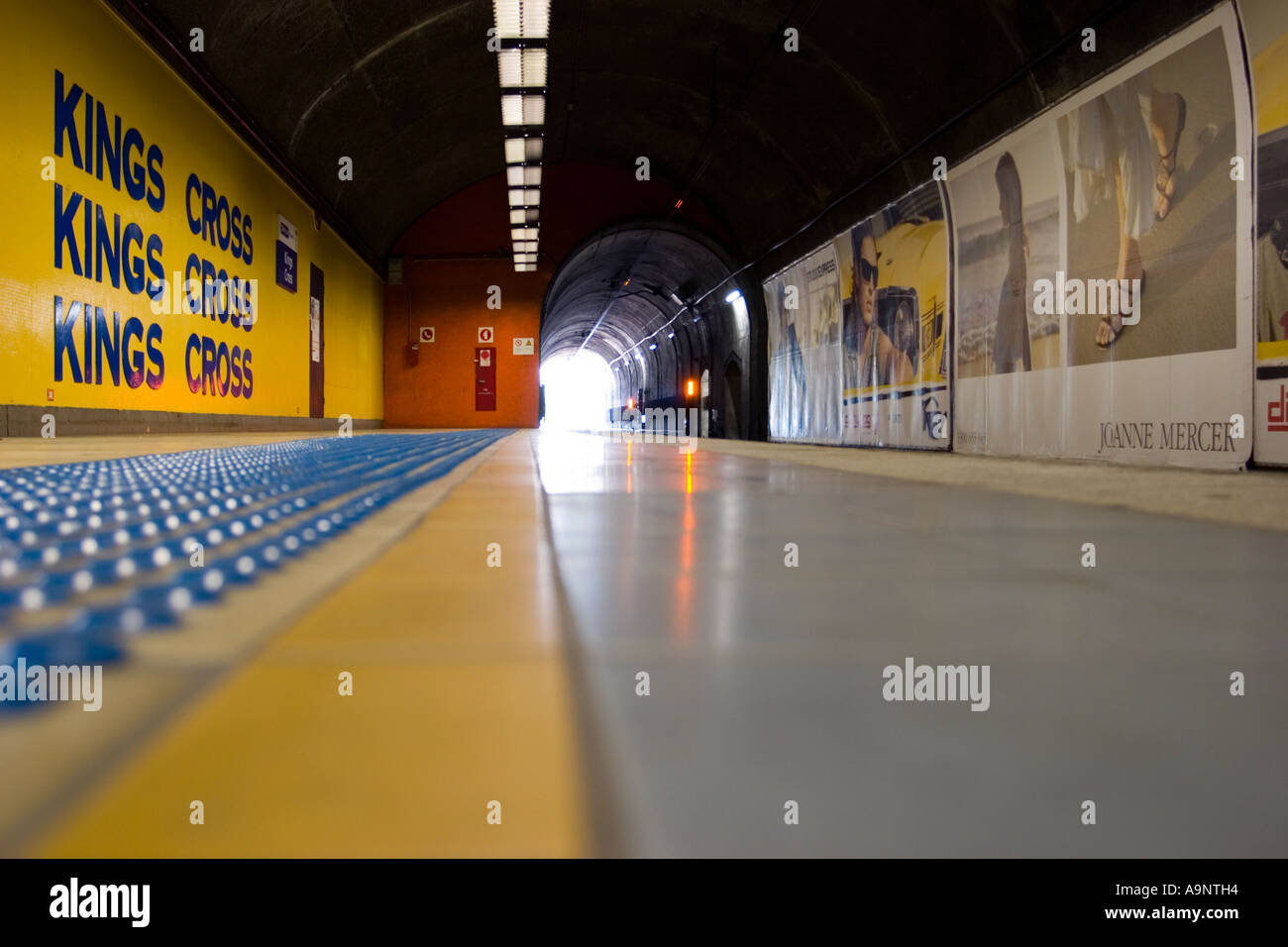 Kings Cross Subway station low view point day time Sydney Stock Photo ...