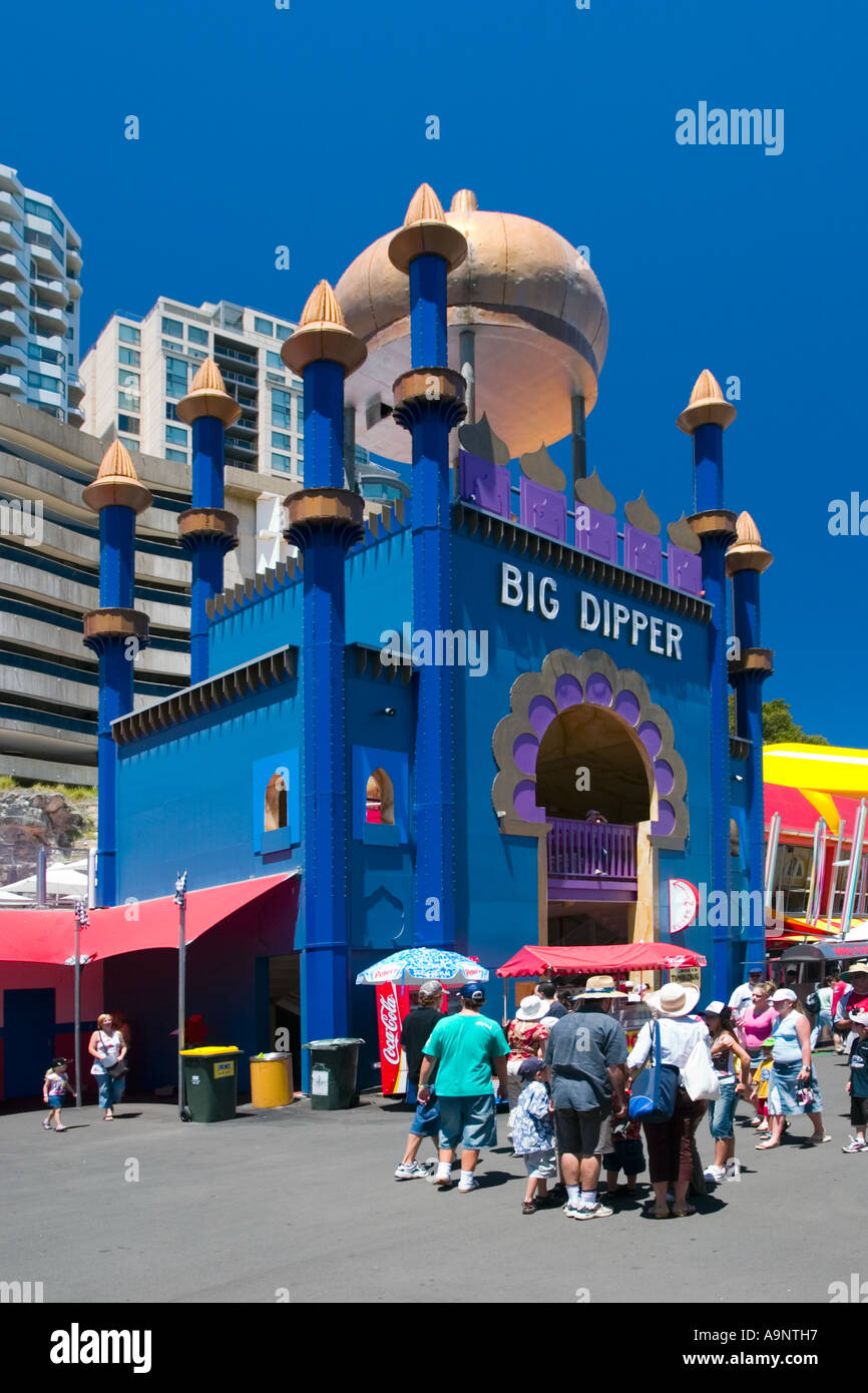 Big dipper attractions Coney Island Luna Park Sydney Stock Photo - Alamy Big dipper attractions Coney Island Luna Park Sydney Stock Photo - Alamy