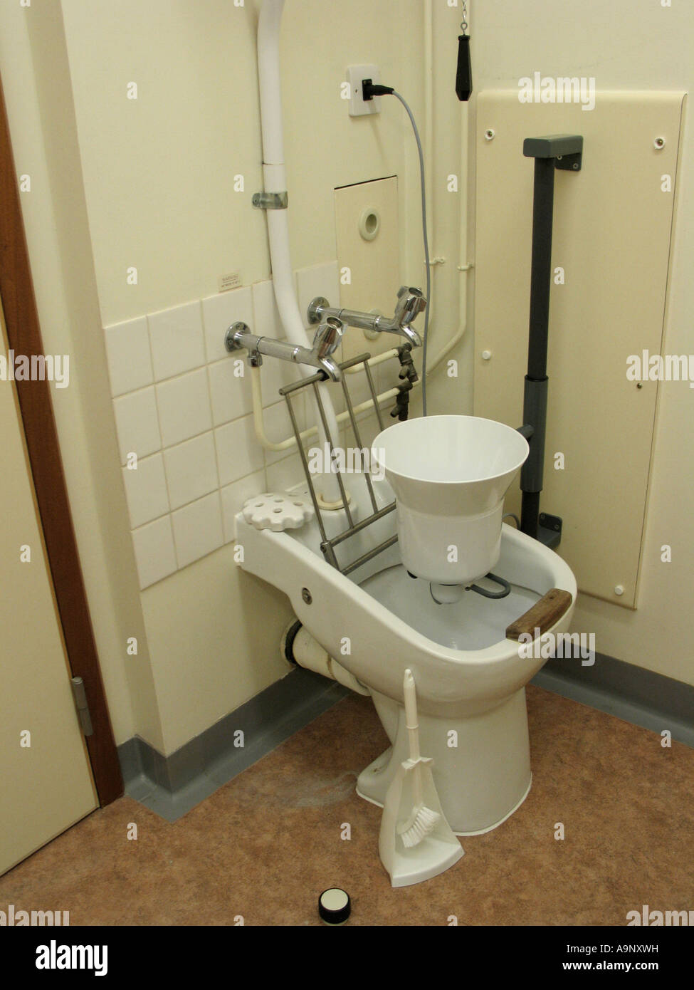 Apparatus for measuring urine flow rate Stock Photo - Alamy