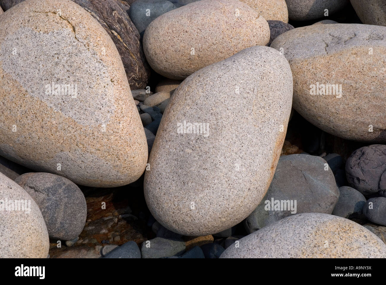 Pebbles at Priest's Cove Cape Cornwall Cornwall England Stock Photo - Alamy