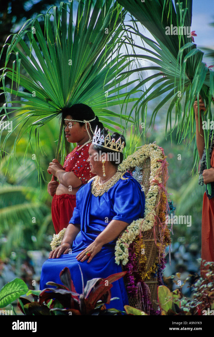 Gospel Day celebration, Rarotonga Stock Photo - Alamy