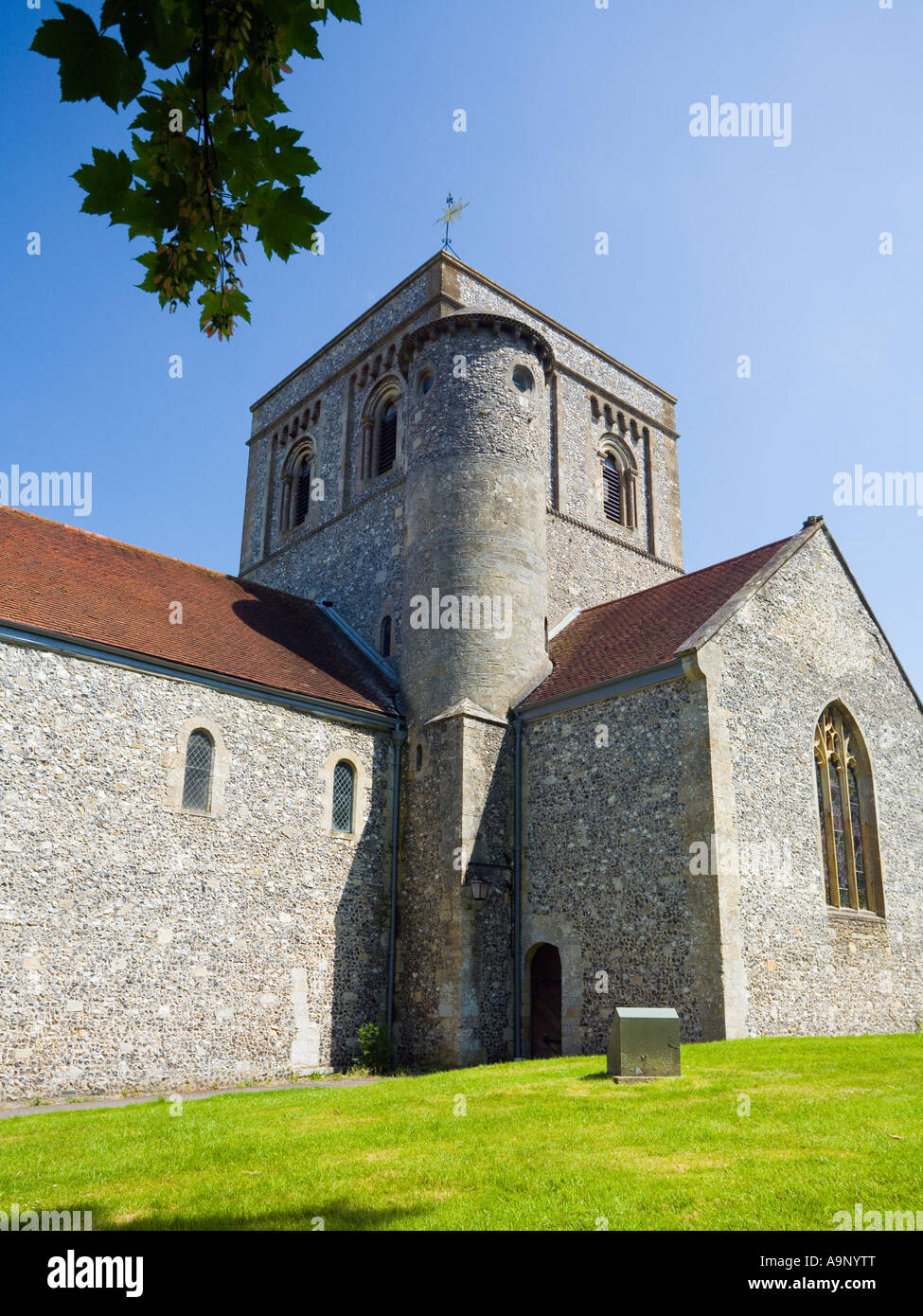 The Norman church of St Mary s was restored in 1848 in Kingsclere ...