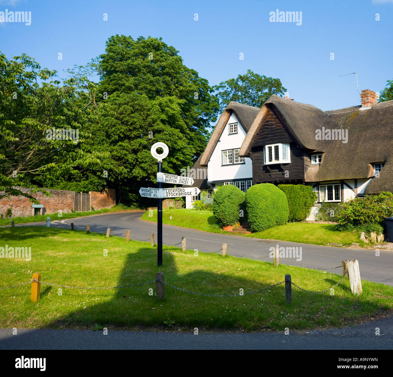 Chilbolton Village High Resolution Stock Photography and Images - Alamy