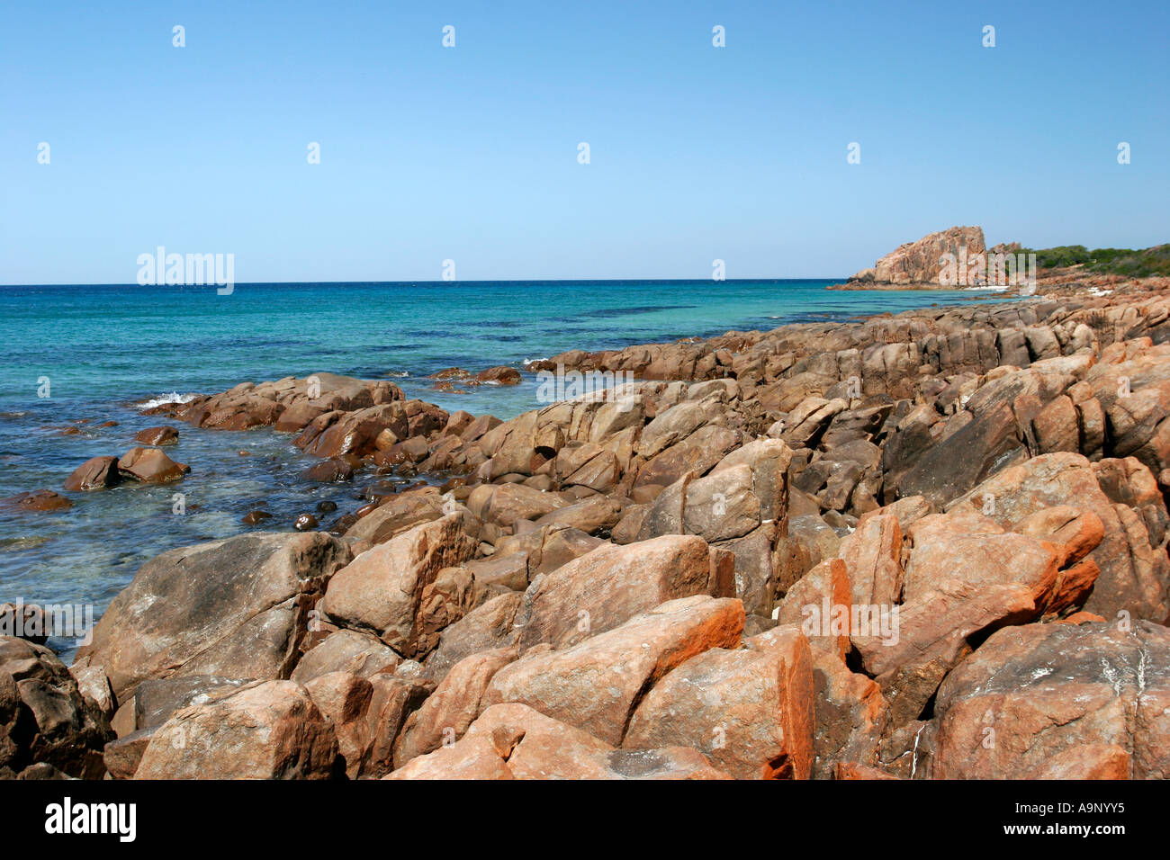 Castle Rock beach Western Australia Stock Photo - Alamy