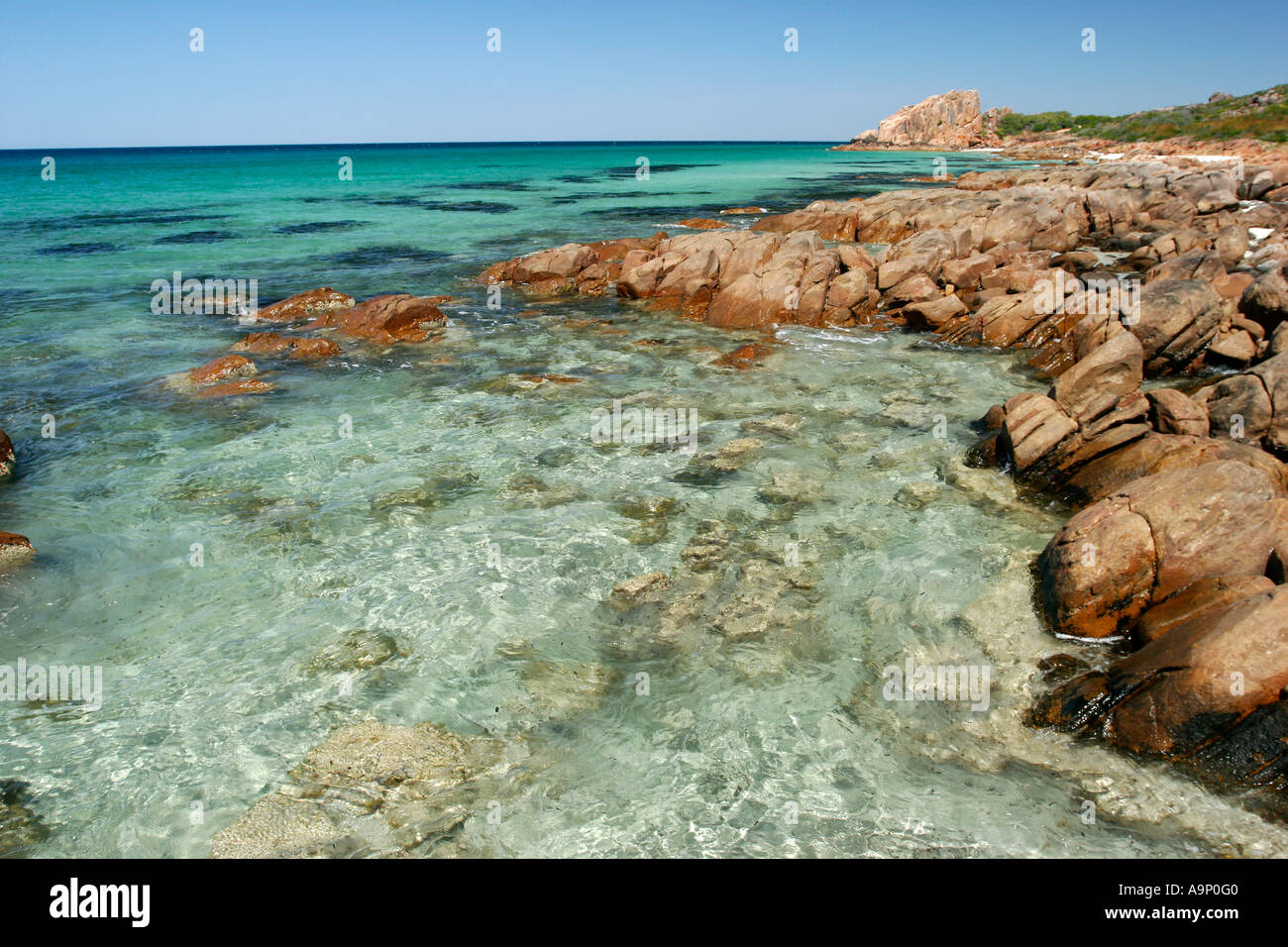 Castle Rock beach Western Australia Stock Photo - Alamy