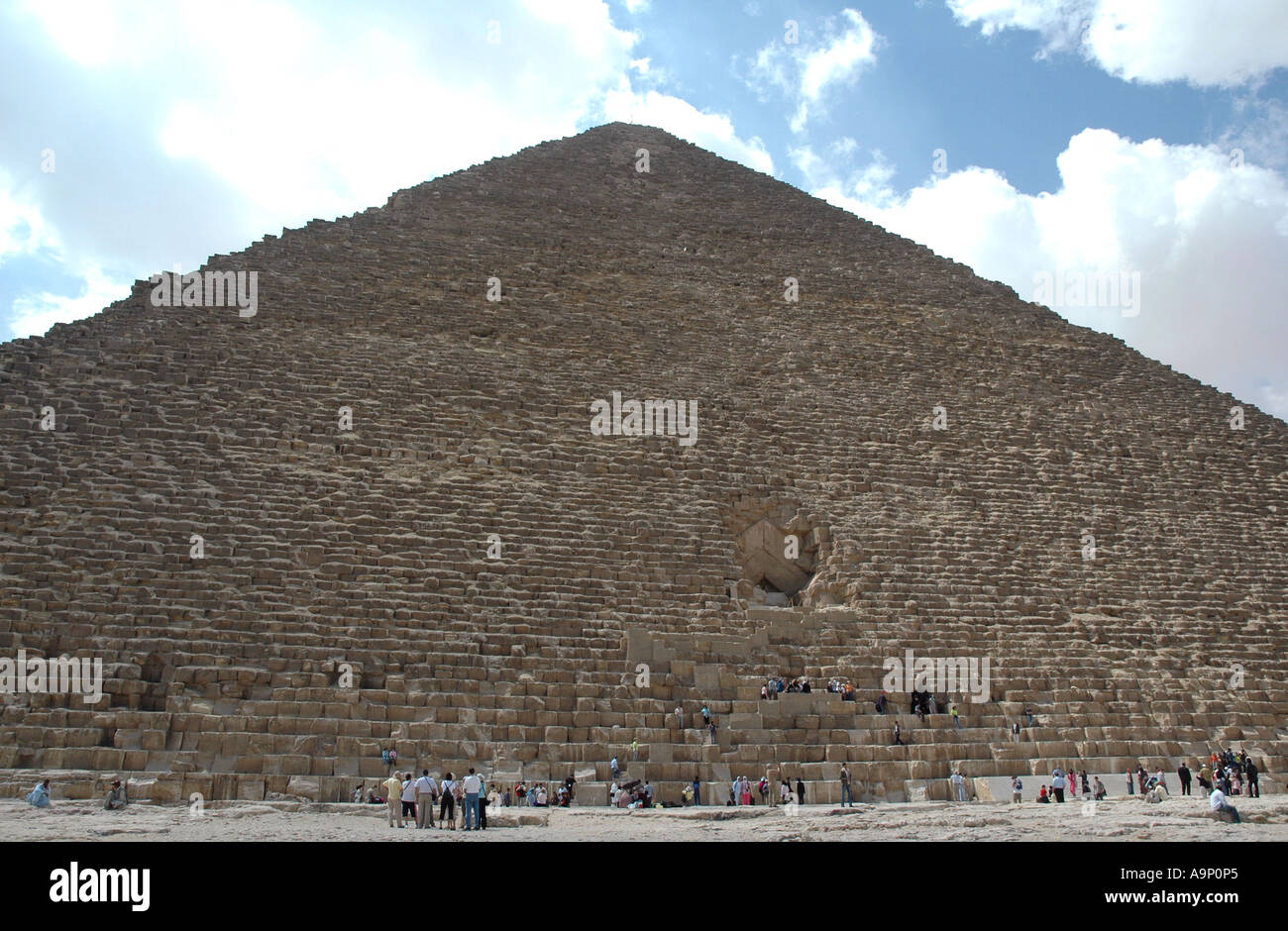 The Great Pyramid of Cheops, Giza, Cairo, Egypt Stock Photo - Alamy