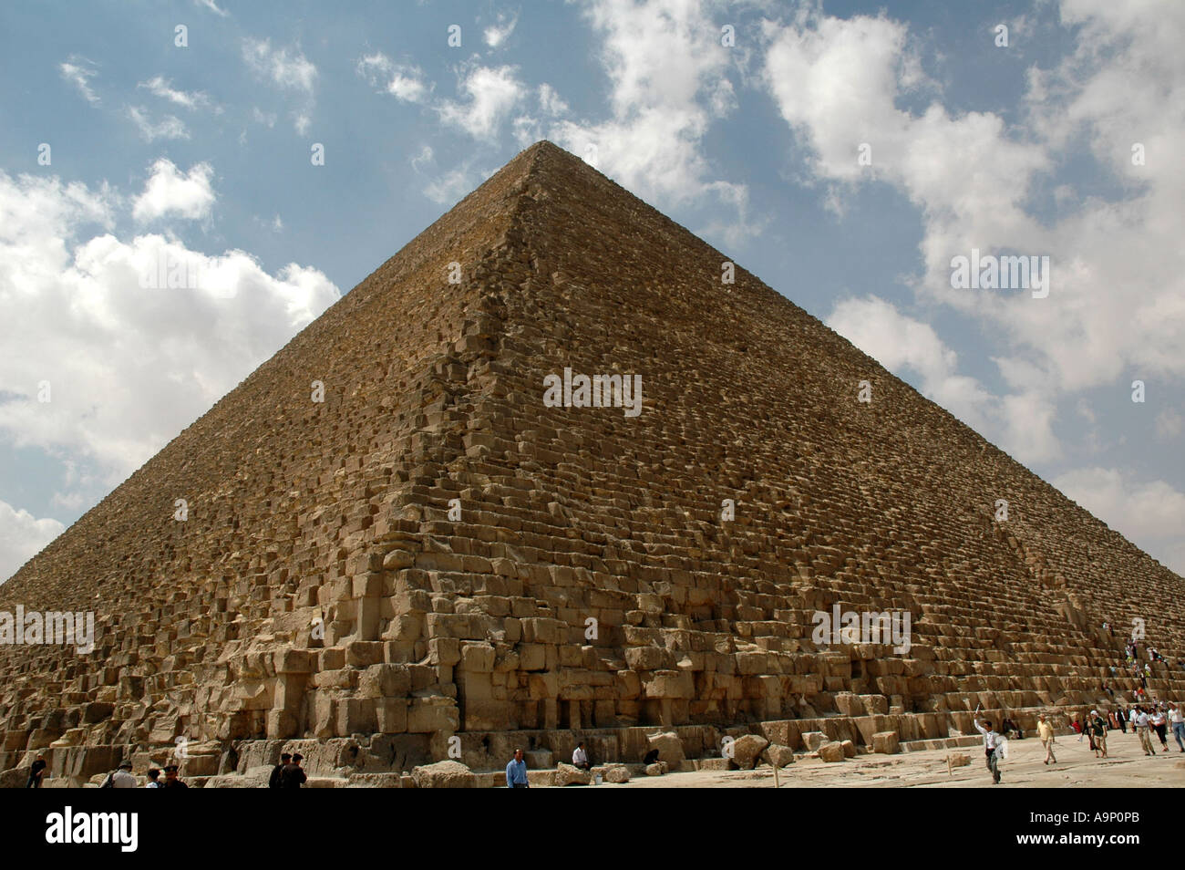 The Great Pyramid of Cheops, Giza, Cairo, Egypt Stock Photo - Alamy