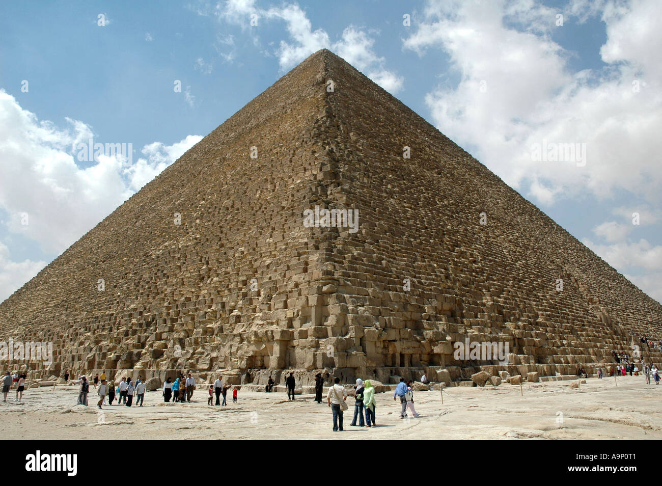 The Great Pyramid of Cheops, Giza, Cairo, Egypt Stock Photo - Alamy