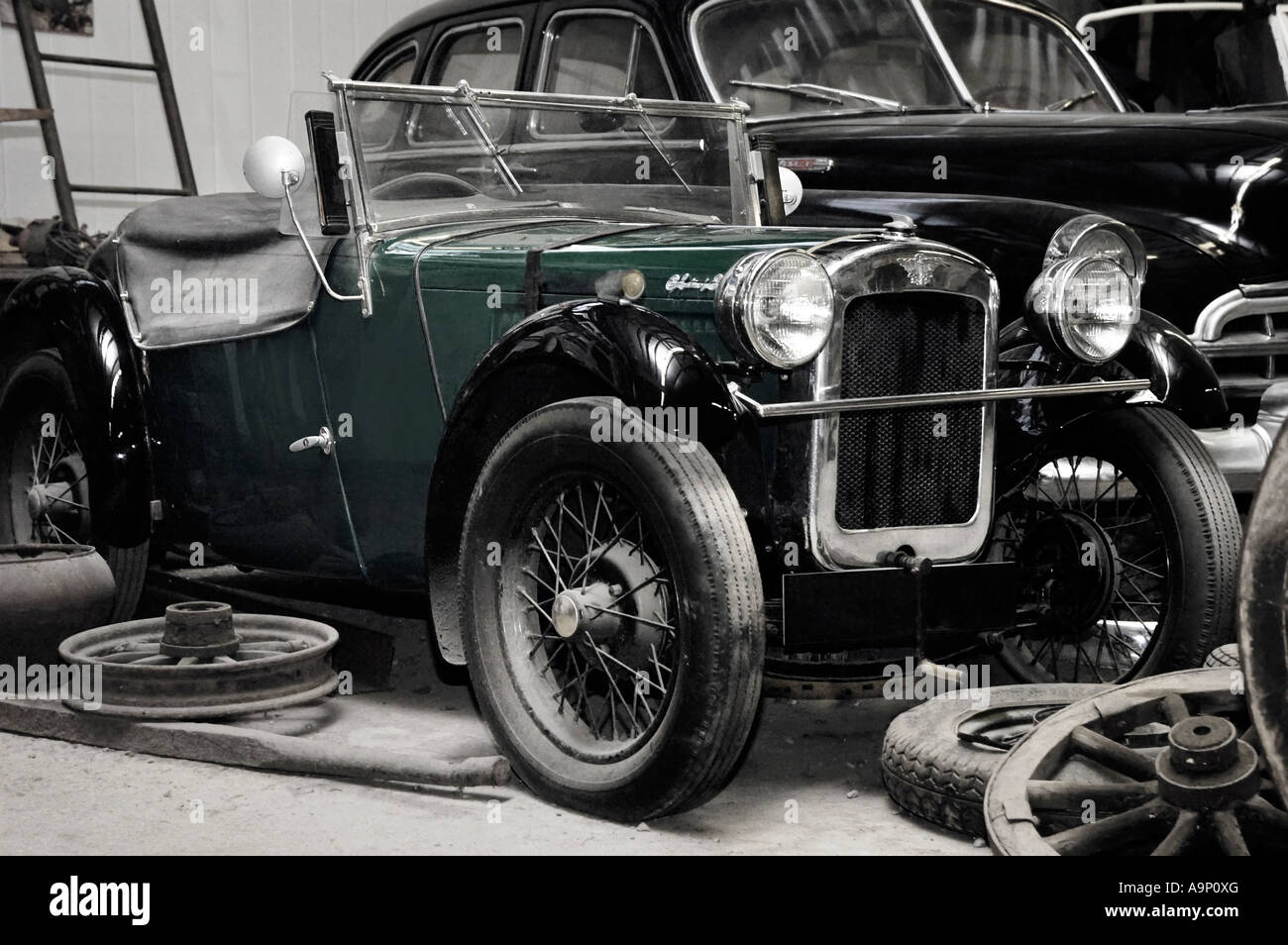 Austin Seven chummy vintage car Stock Photo - Alamy