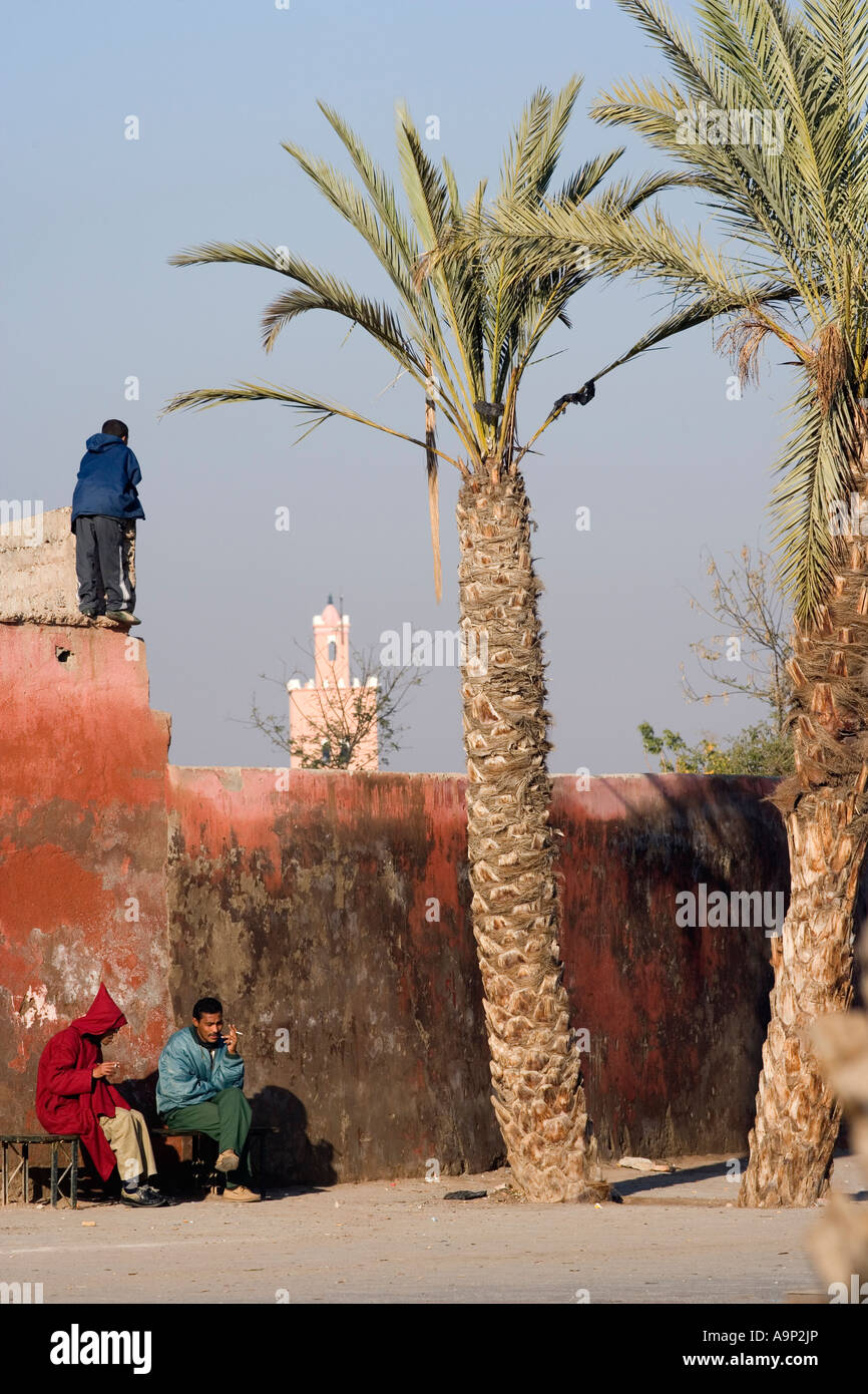 Marrakech Marrakesh medina old town Morocco Stock Photo - Alamy