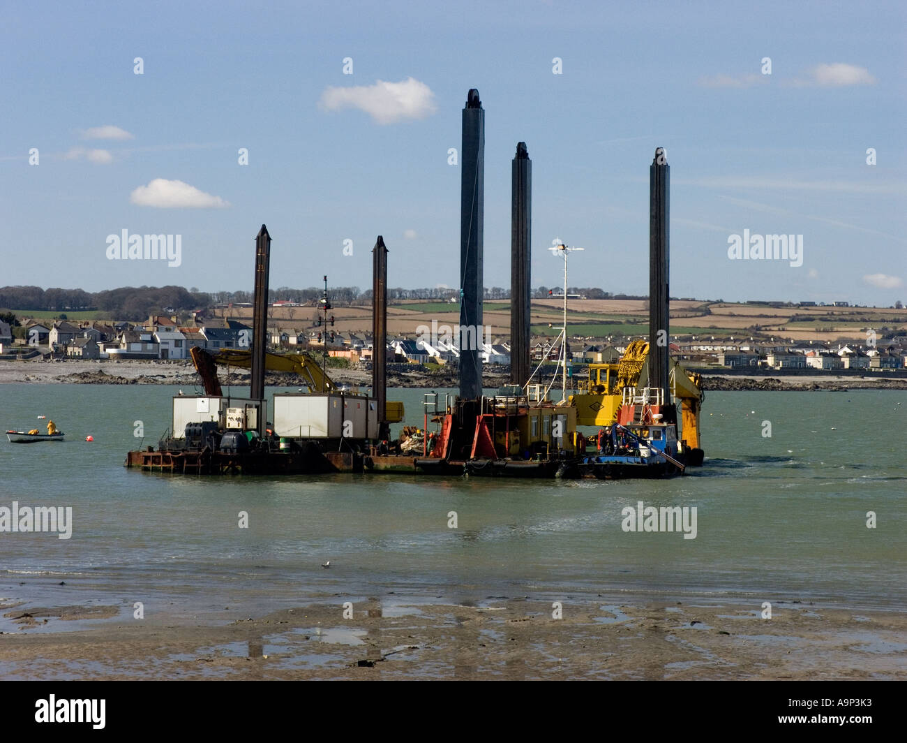 A floating work platform designed for light engineering activities in ...