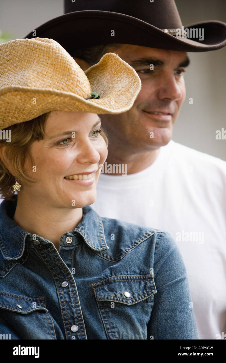 Americana country western couple hi-res stock photography and images ...